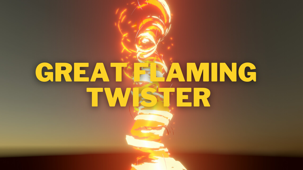 Sergi Sánchez - 大炎旋風 - Great flaming twister - Gran torbellino ardiente ...