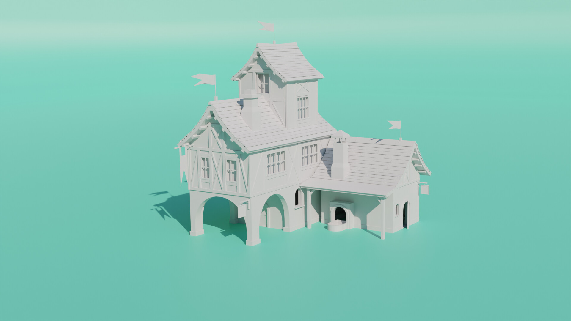 ArtStation - Cartoon House