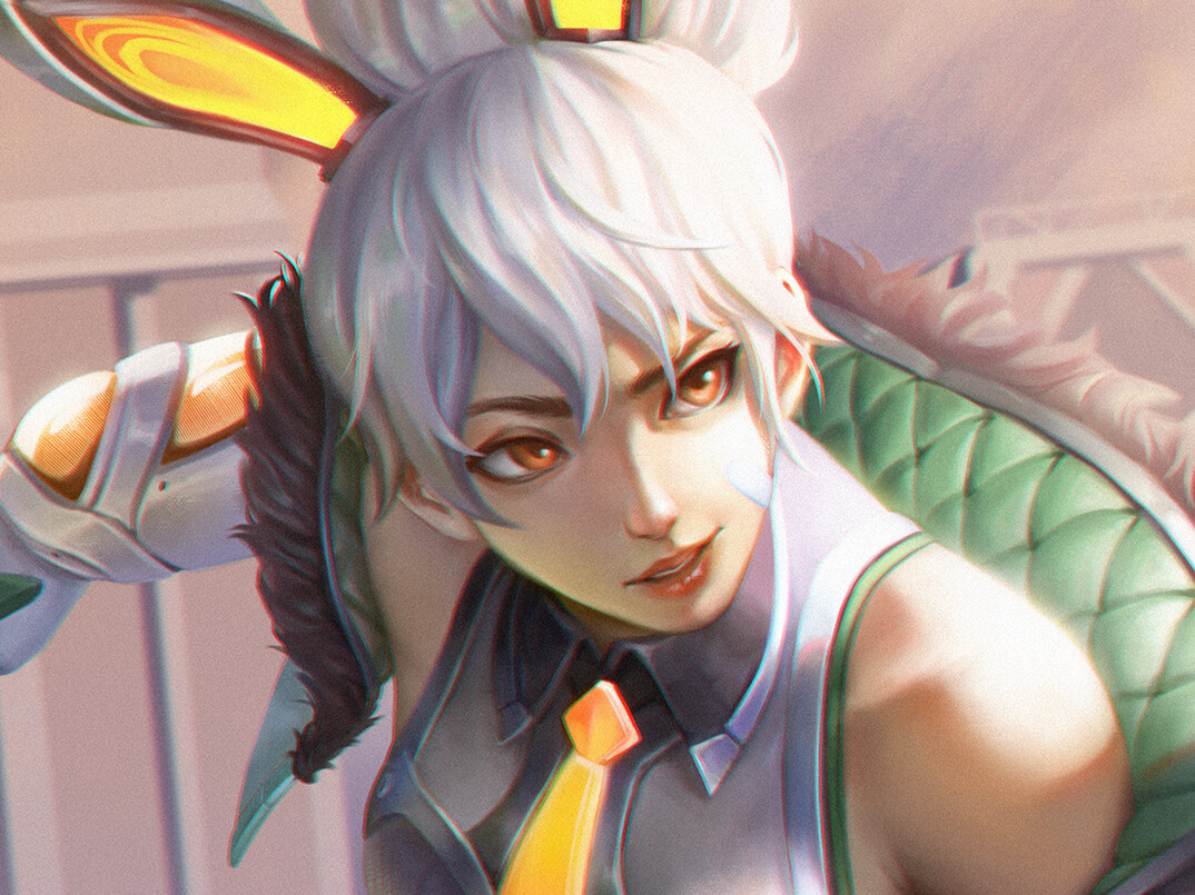 Battle Bunny Riven Fan Art