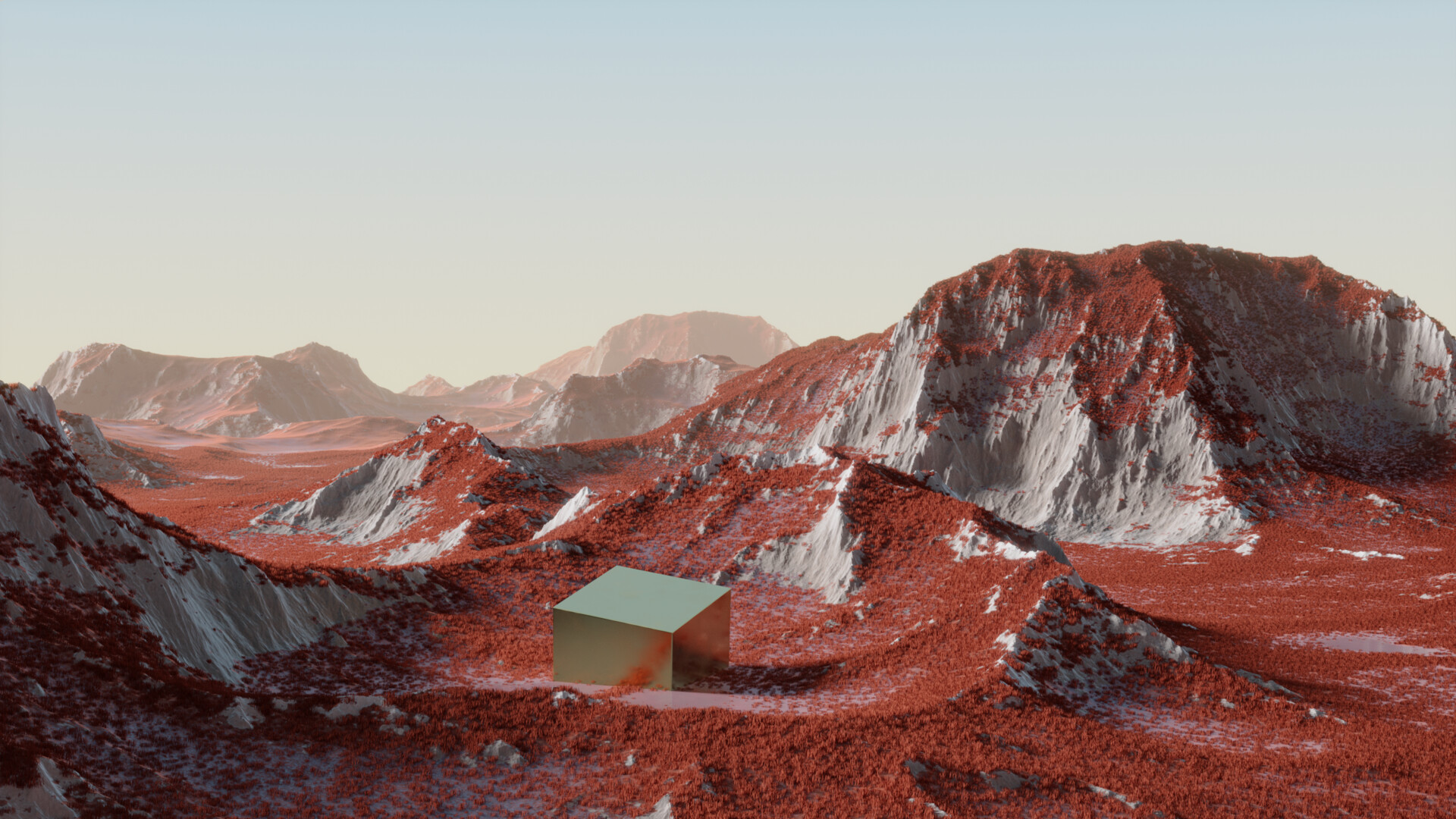 ArtStation - Scarlet Mountains