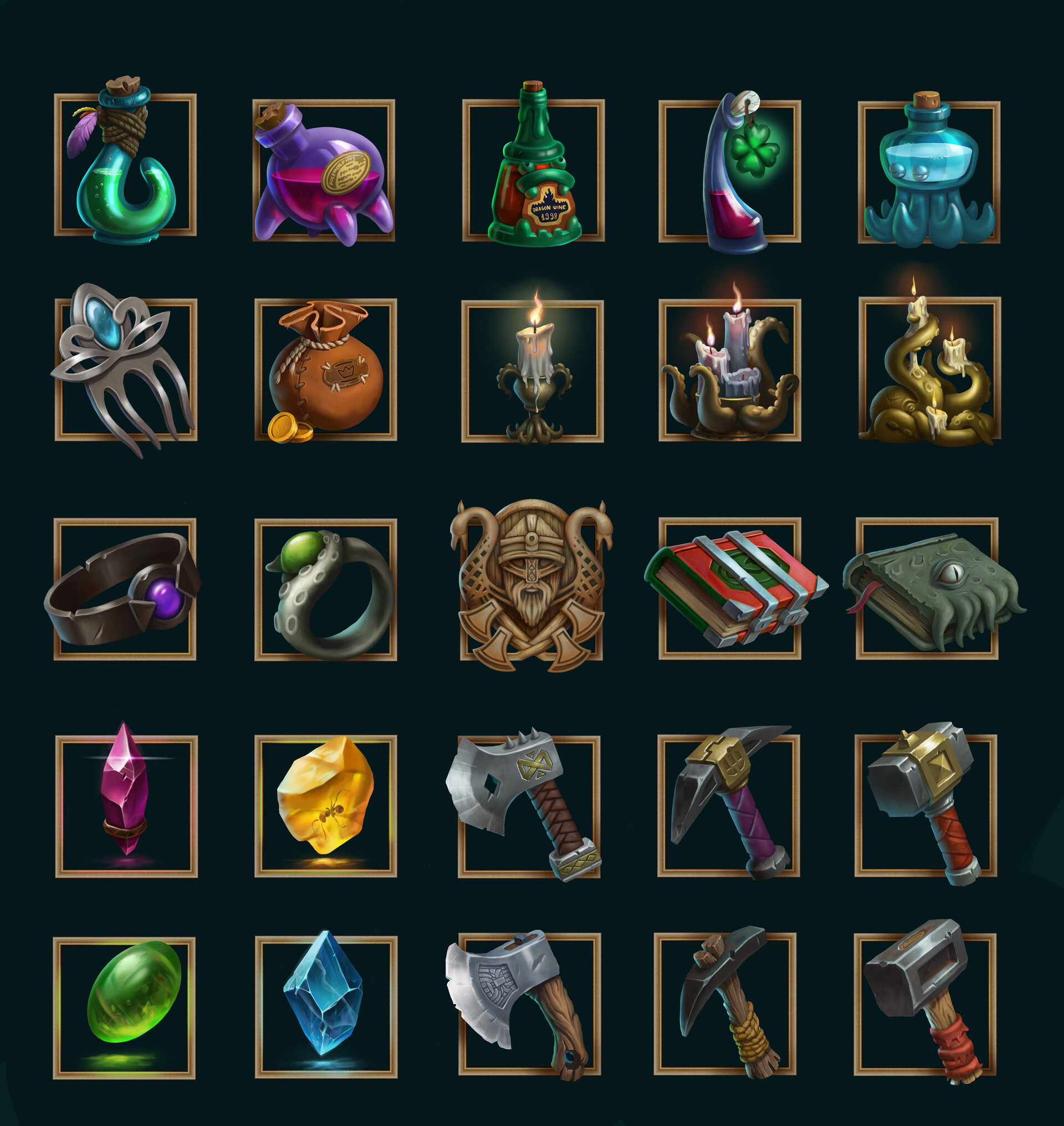 ArtStation - Game icons