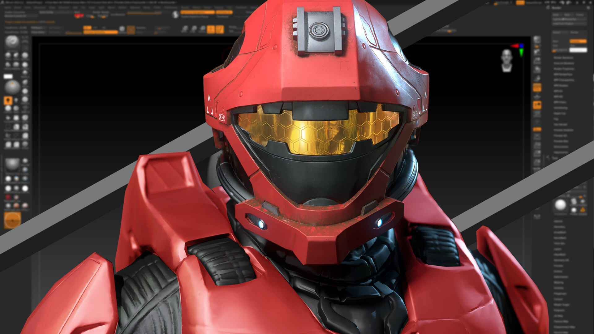 halo 3 recon coloring pages