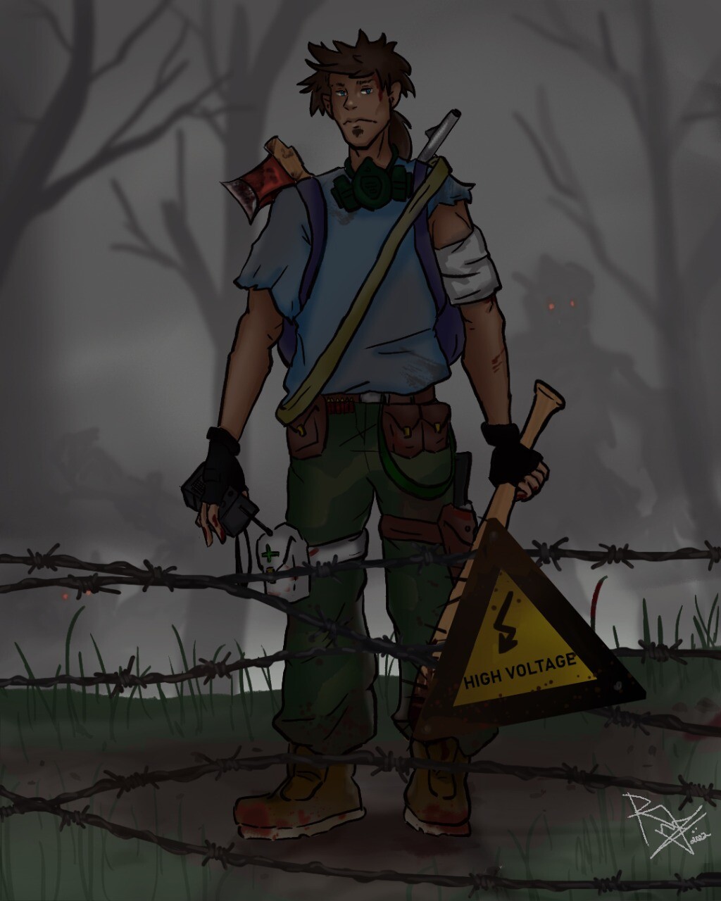 ArtStation - Zombie Survival Character