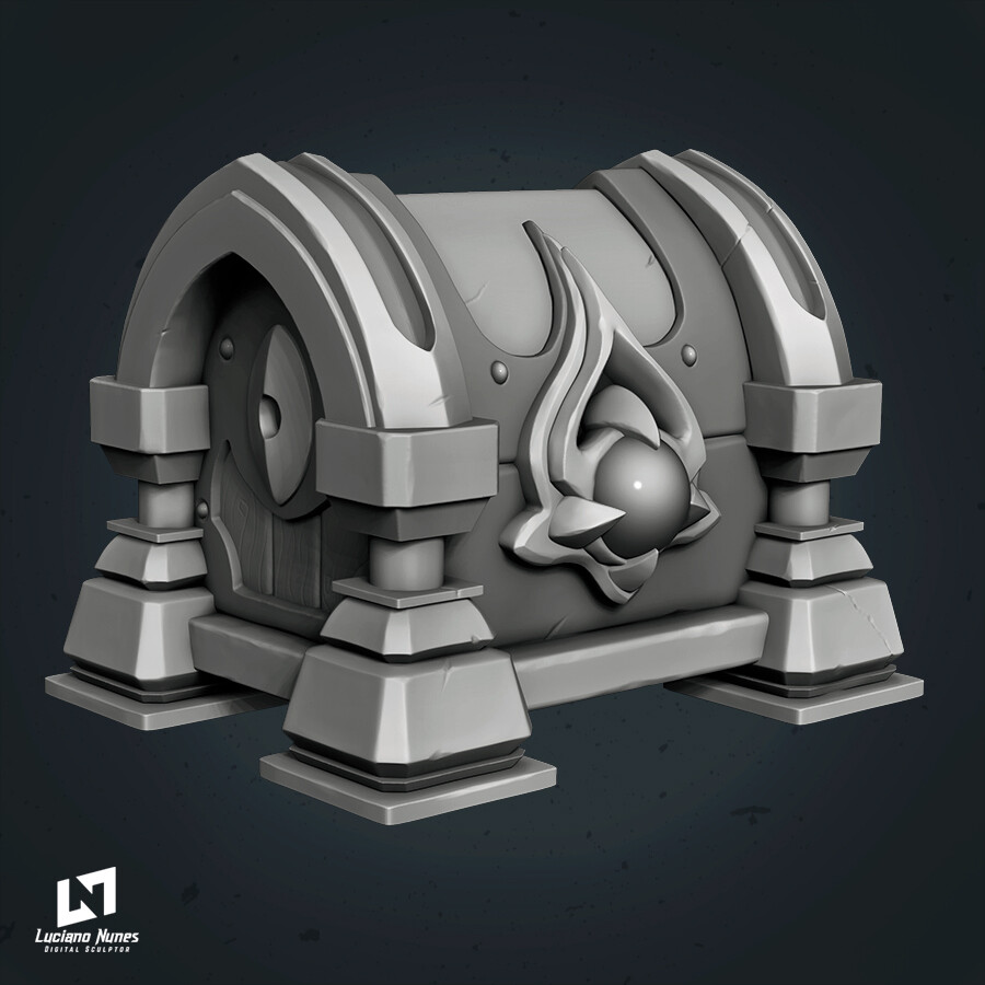ArtStation - Stylized Chest