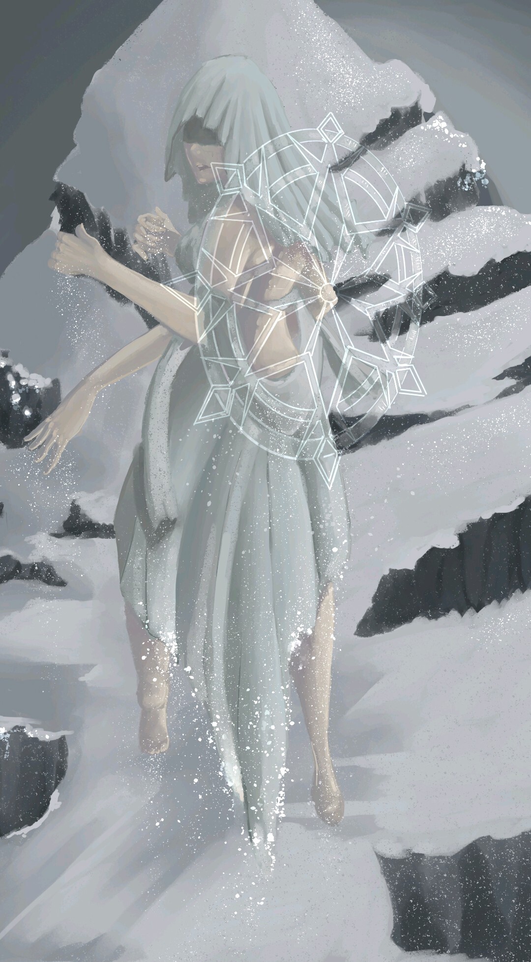 ArtStation - God of snow and mountain