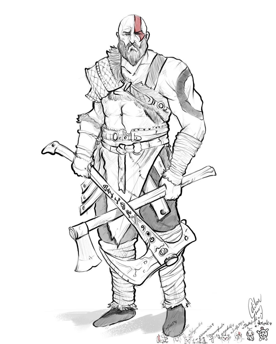 ArtStation - kratos