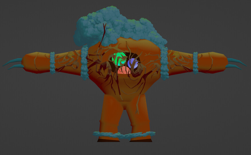 ArtStation - Wood Monster Ver.1