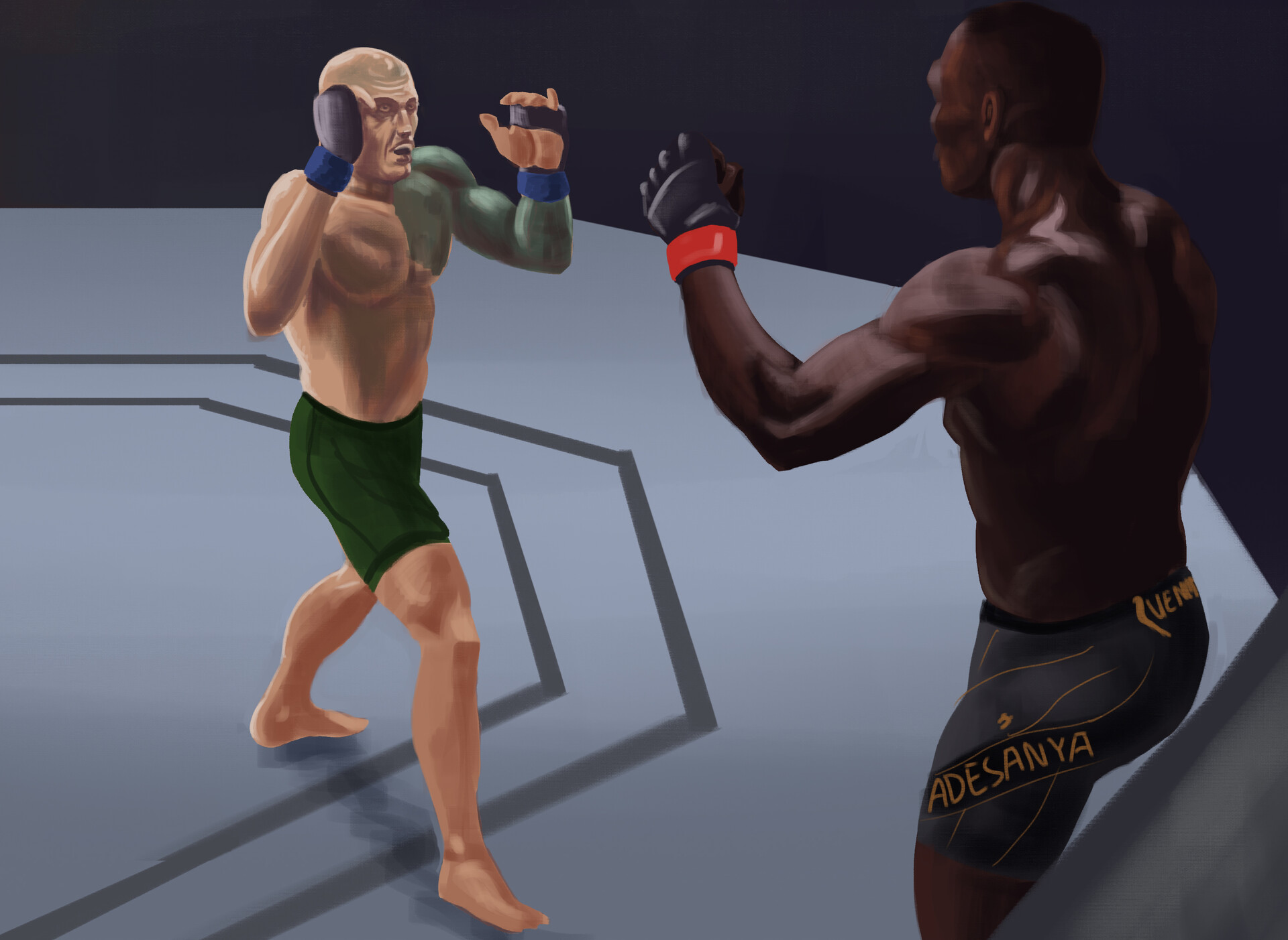 ArtStation - UFC Study