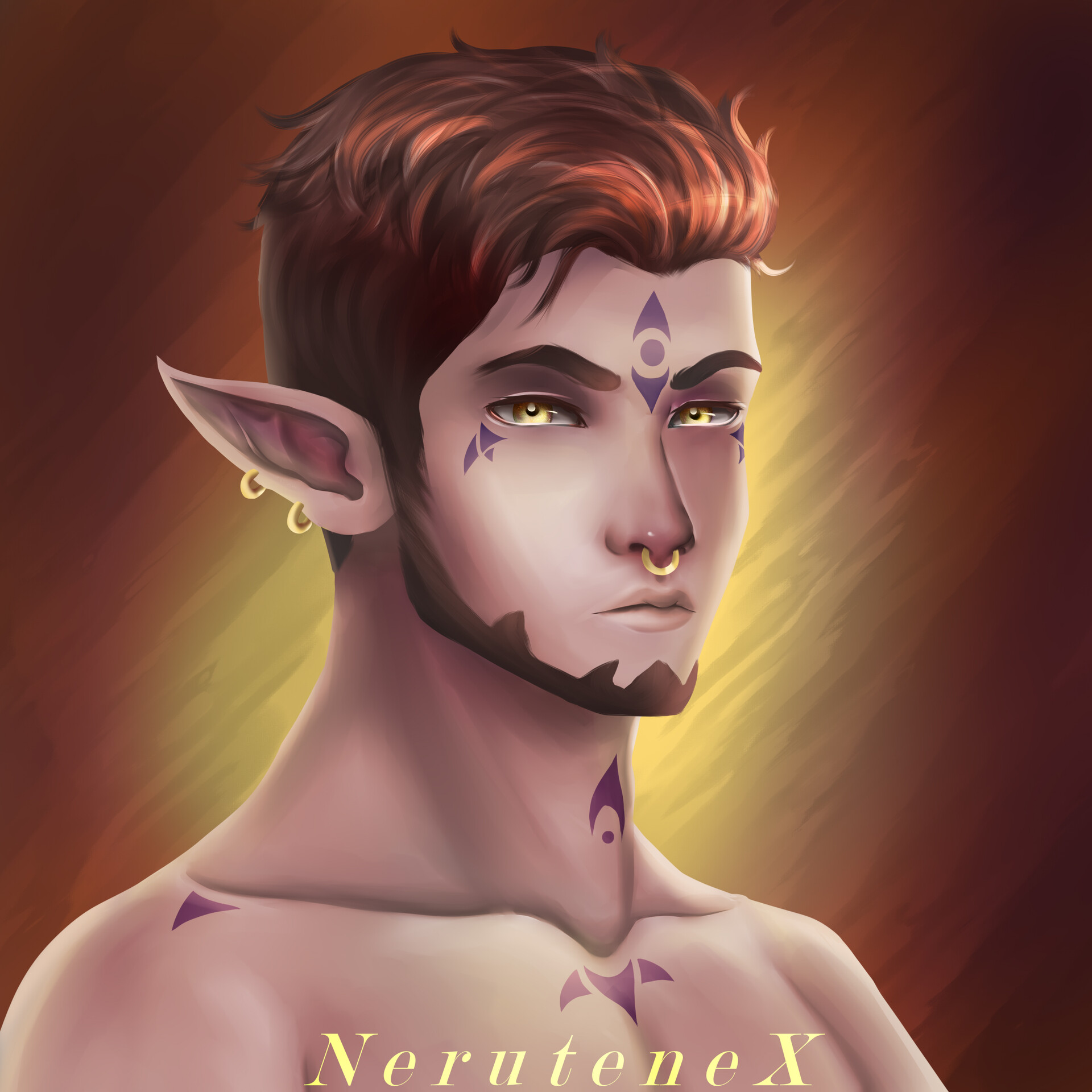 ArtStation - Oc Headshot