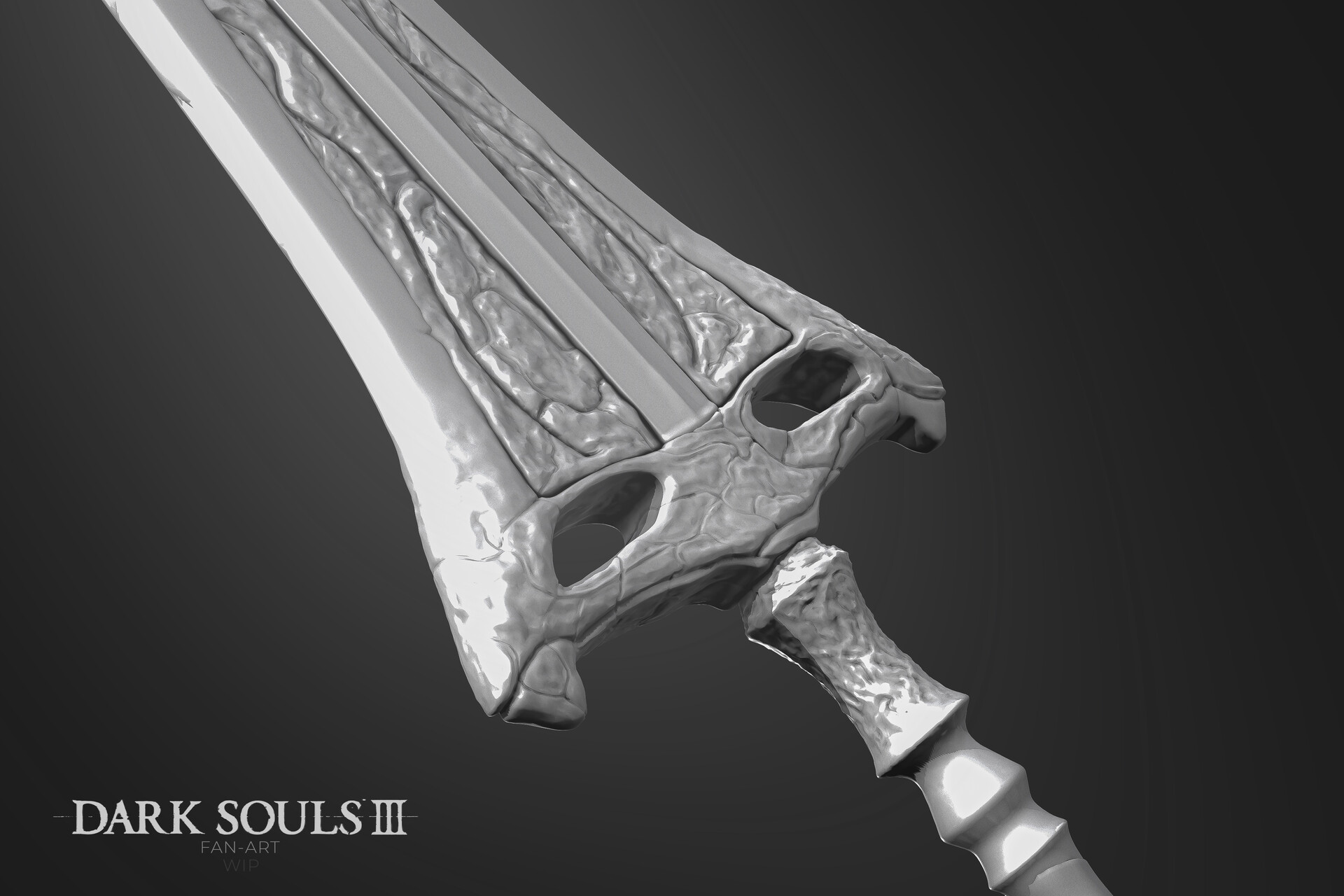 Dragonslayer Sword Spear Dark Souls 3d Printed Br