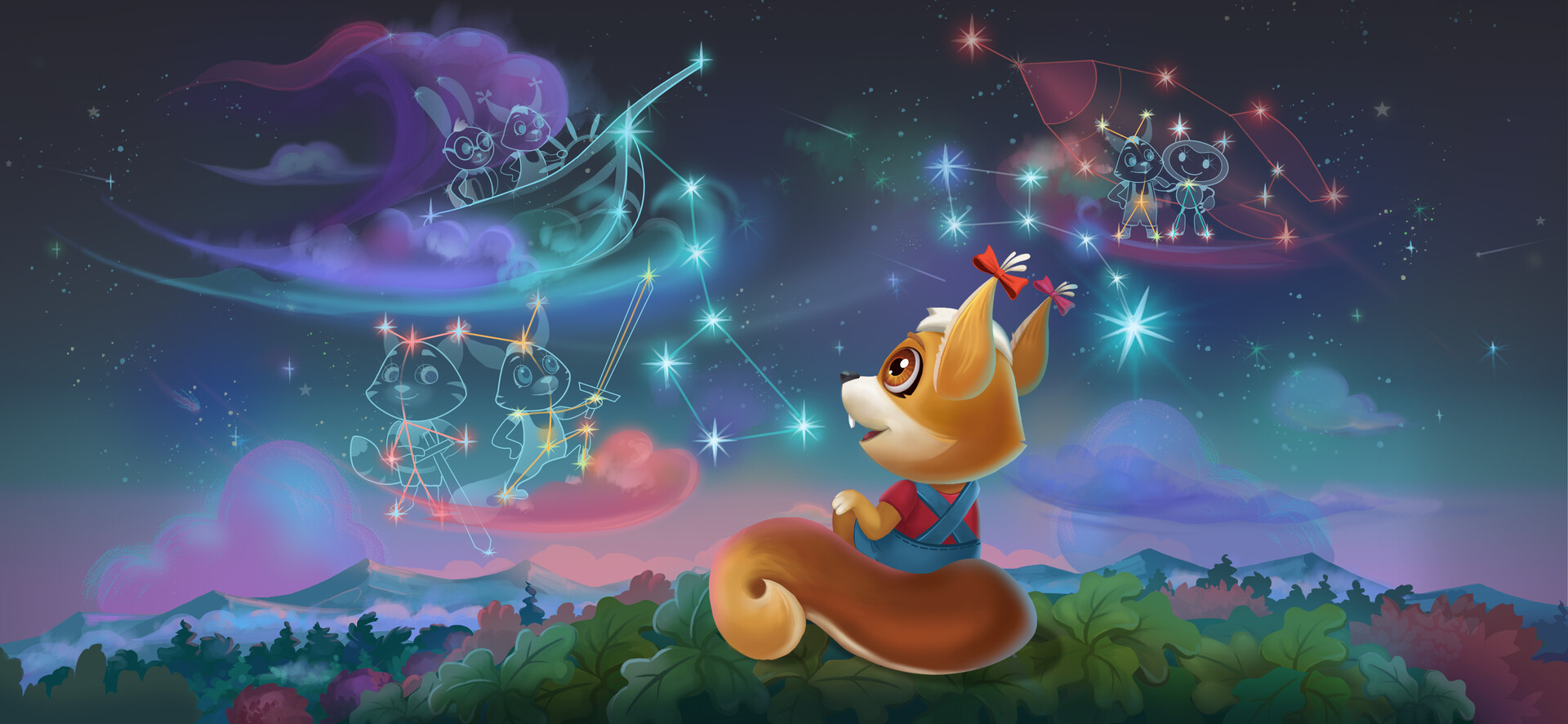 ArtStation - Art for Interactive Bedtime Stories for Kids