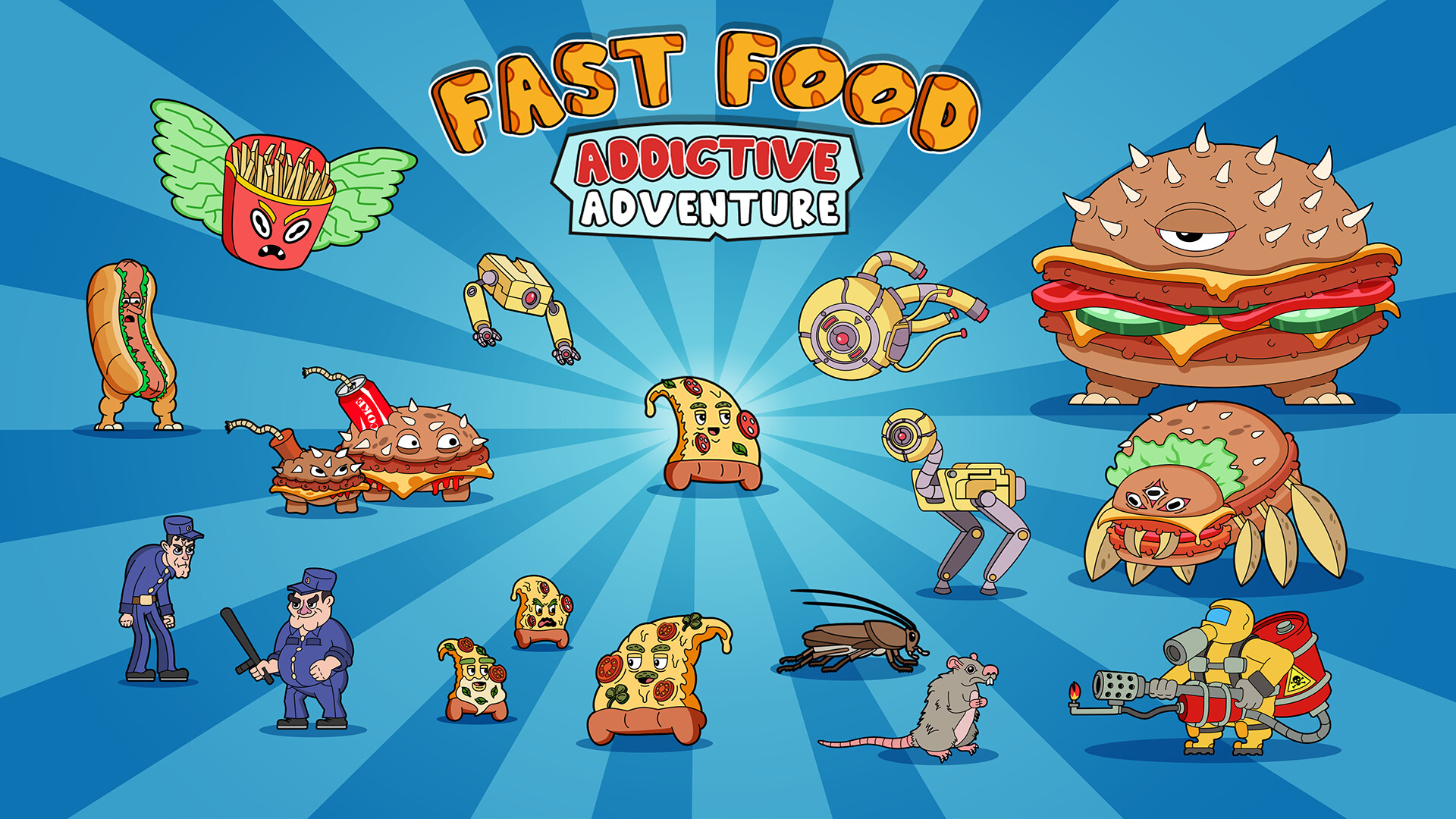 ArtStation - Fast Food: addictive adventure