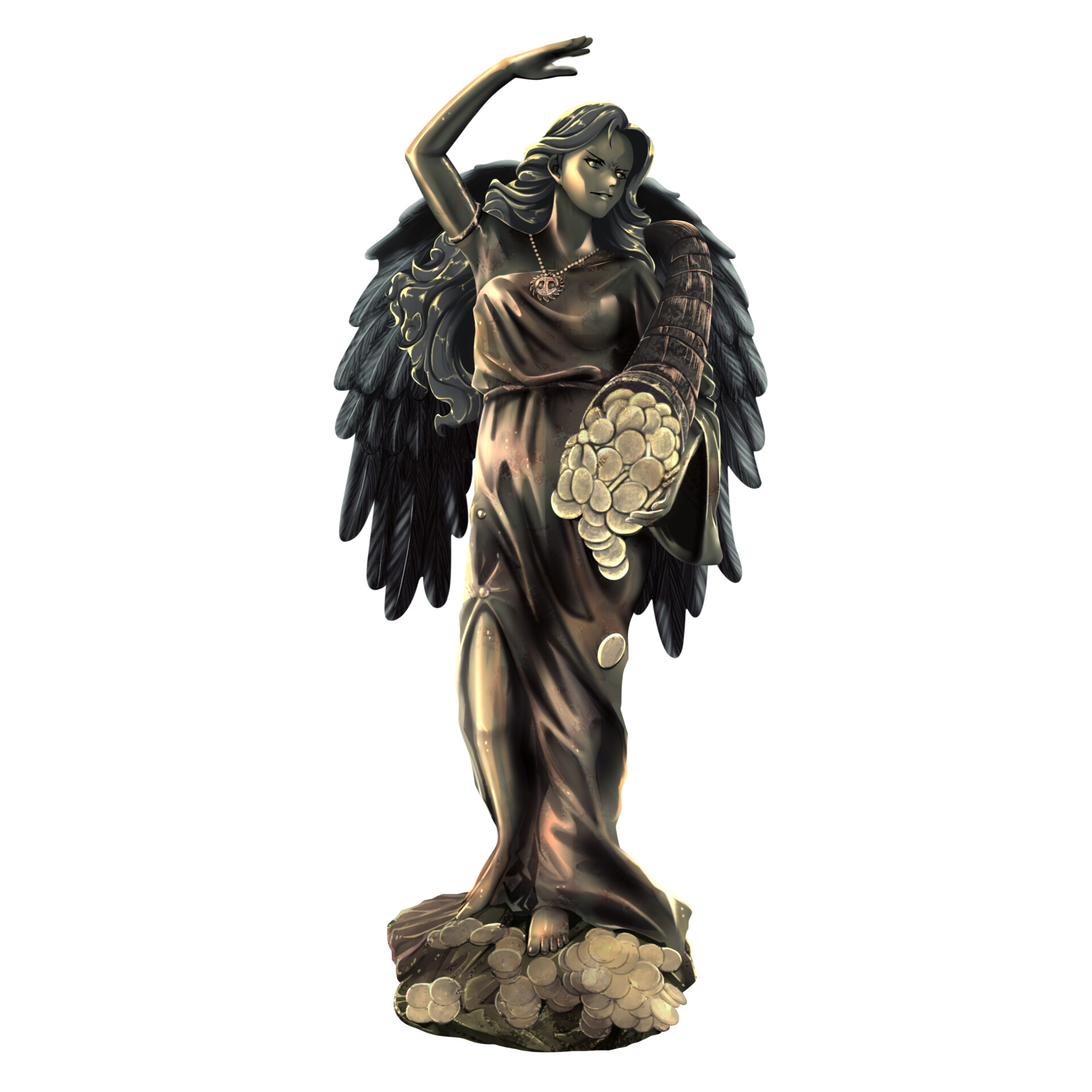 ArtStation - Fortuna Statue
