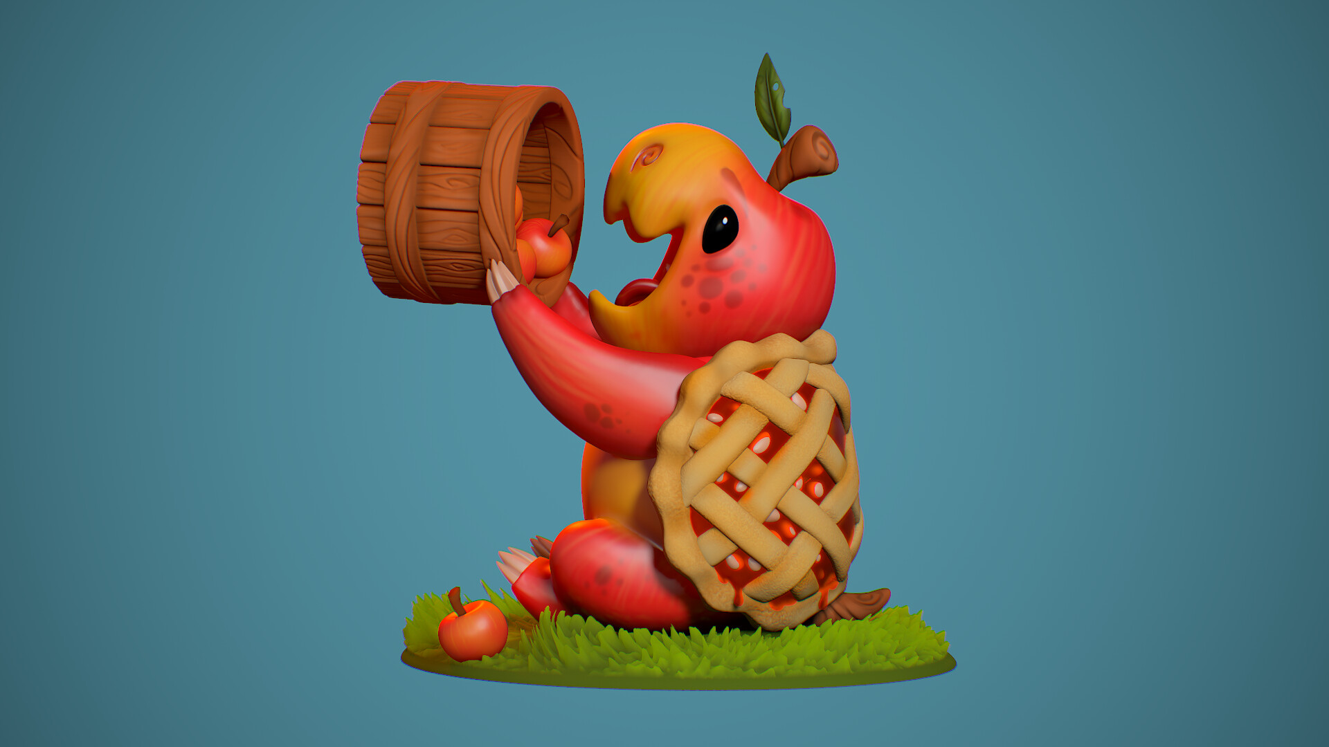 ArtStation - Snapple turtle