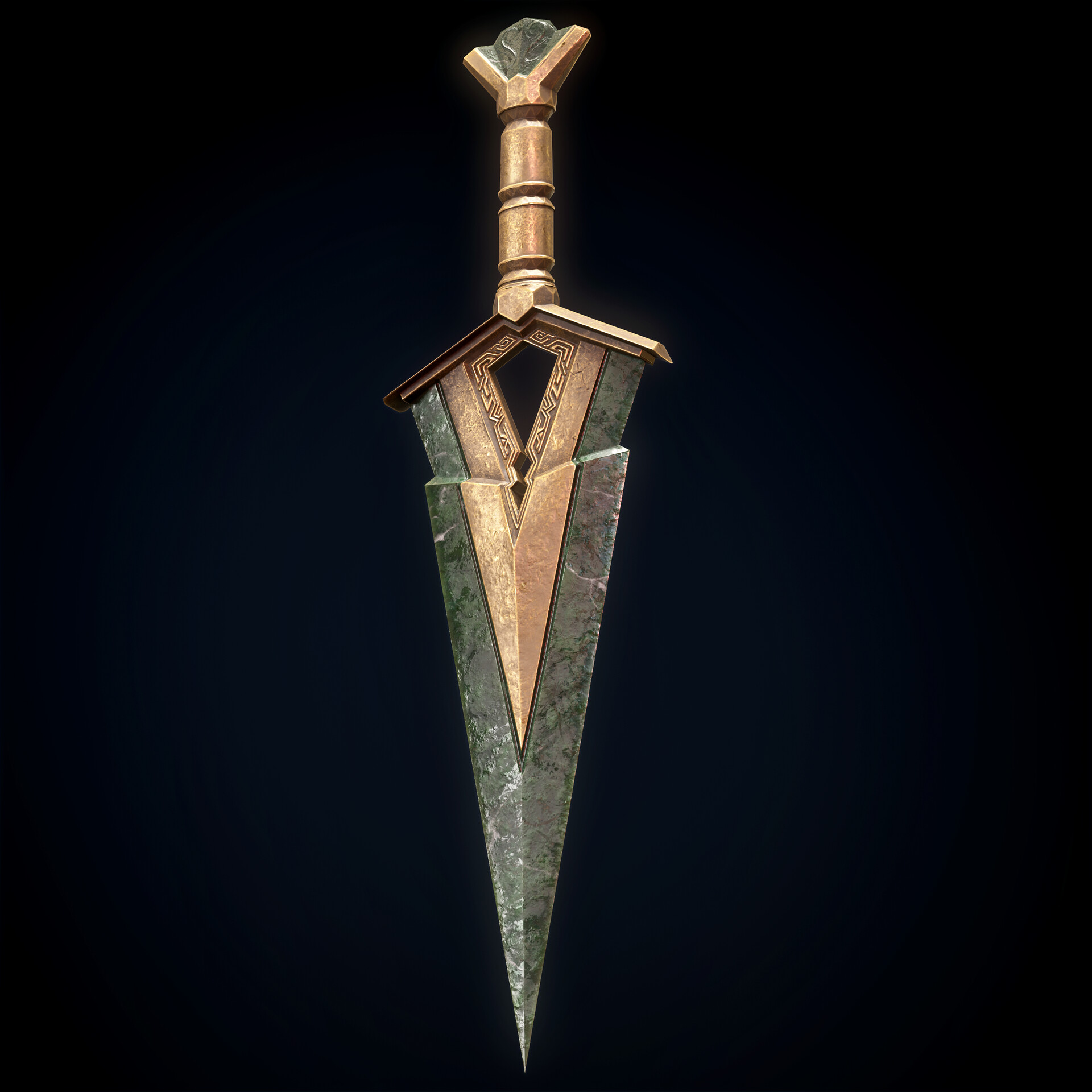 ArtStation - Dwarven dagger