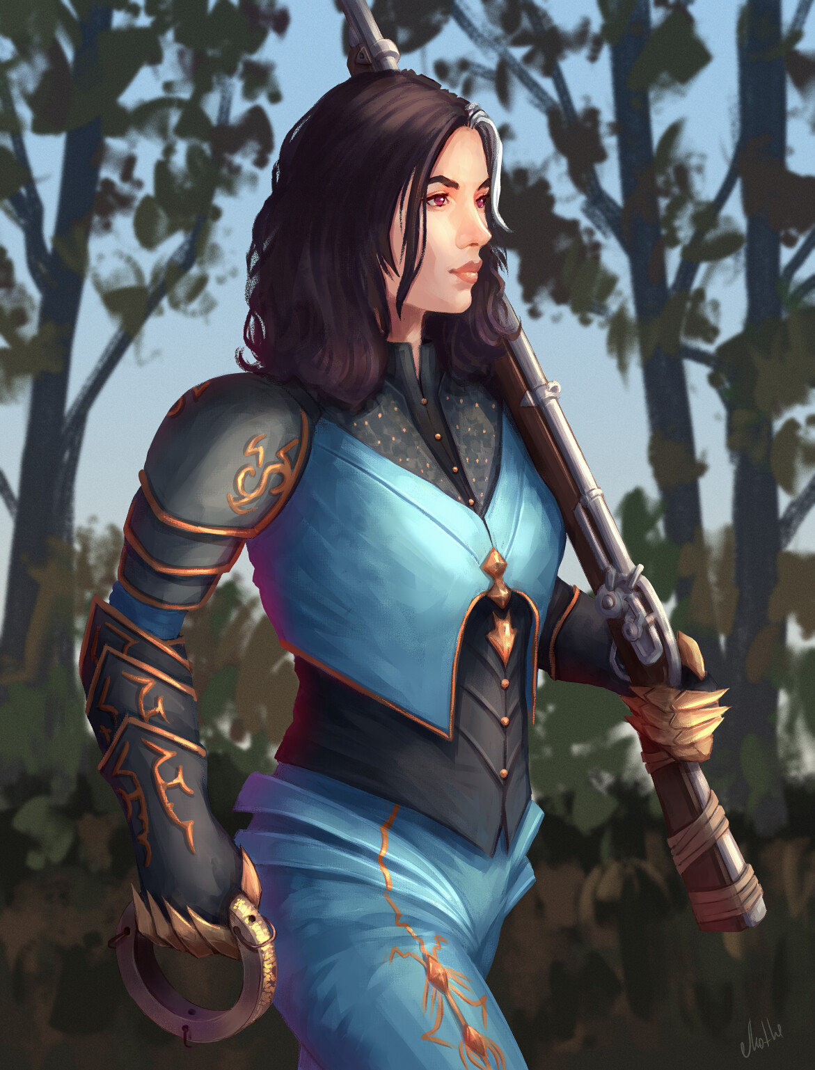 ArtStation - New World character portrait