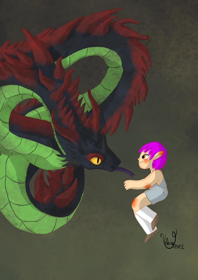 ArtStation - My dragon