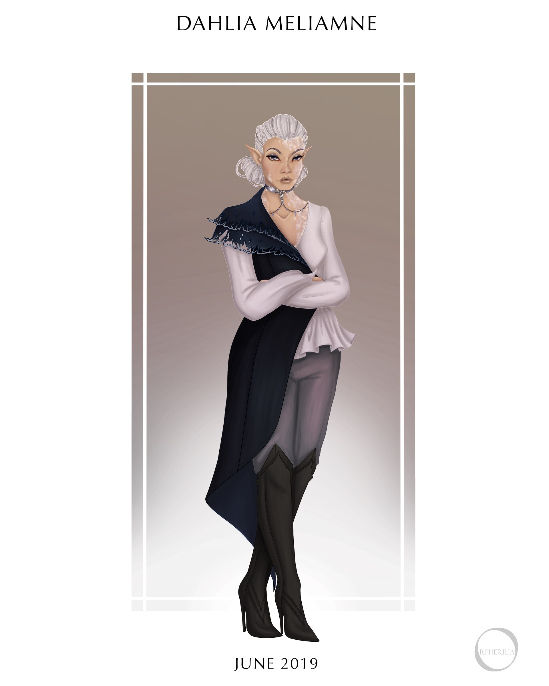 ArtStation - Dahlia Meliamne (level 8)