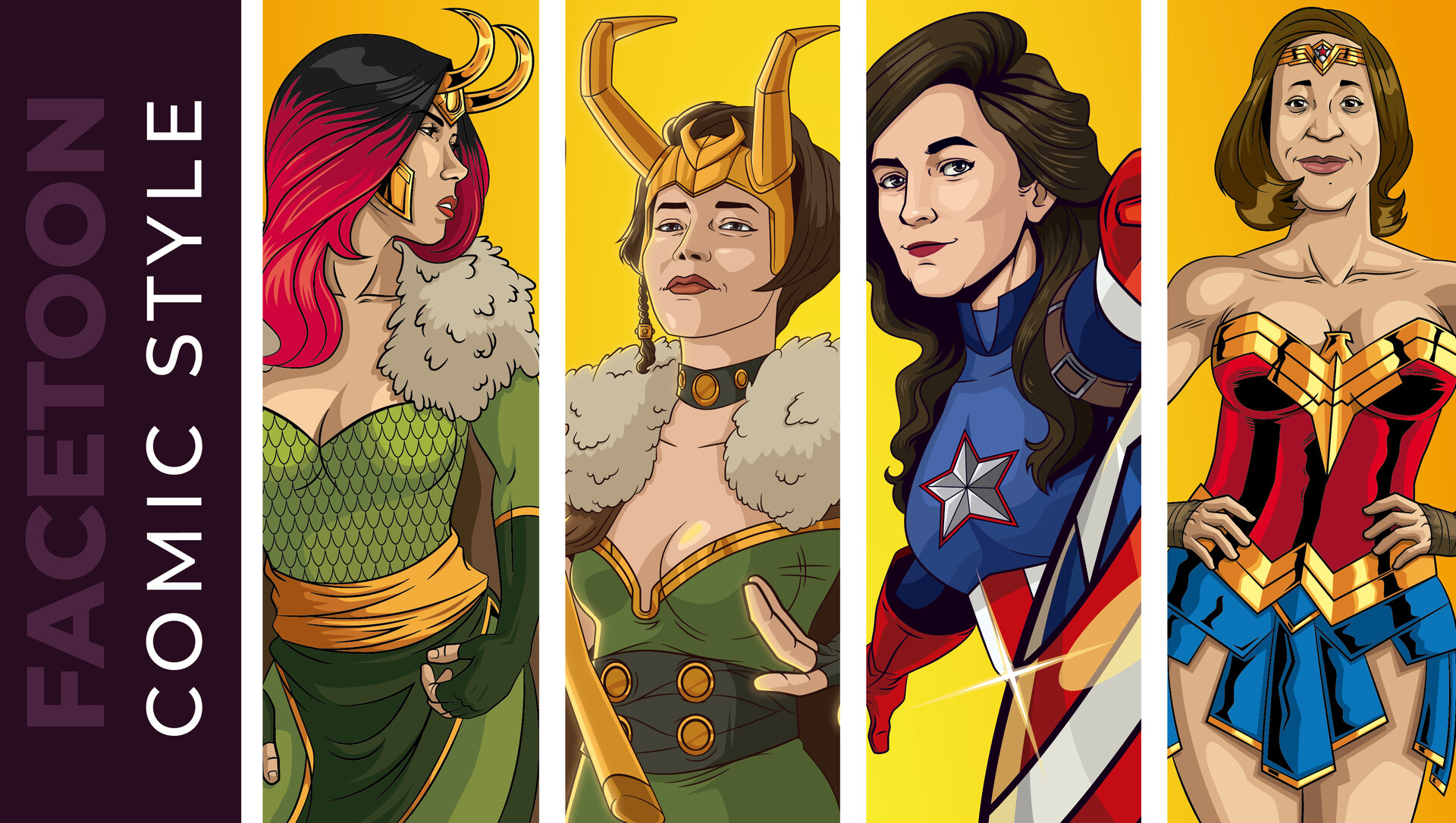 ArtStation - Facetoon Comic Style