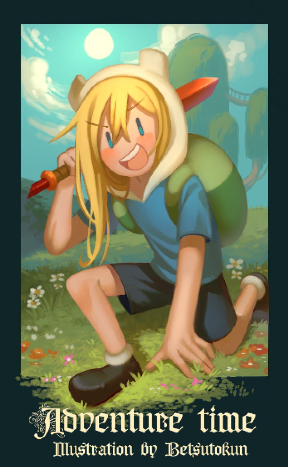 ArtStation - Finn from adventure time