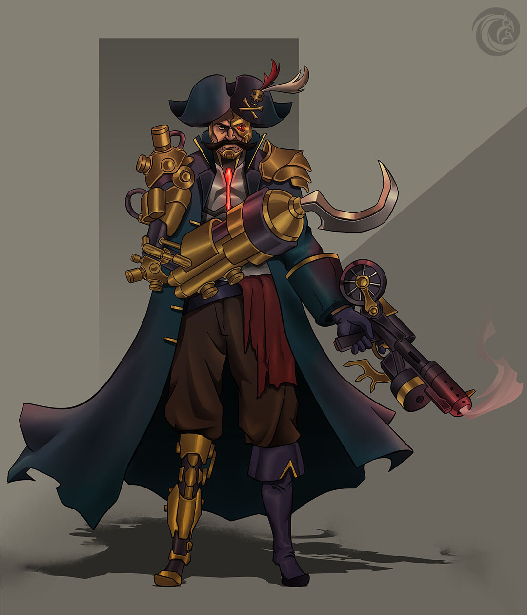 ArtStation - Cyber Pirate
