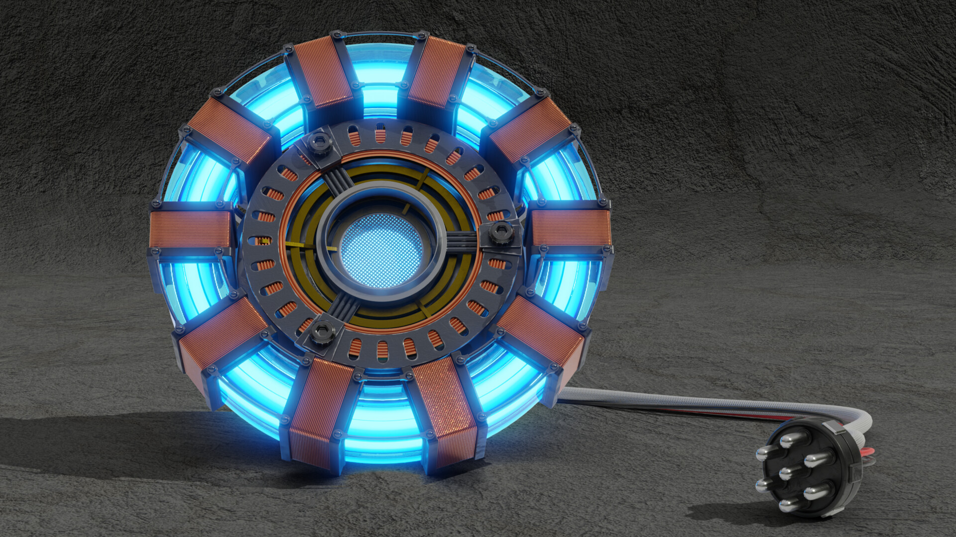ArtStation - Iron Man's Arc Reactor (Fan Art)