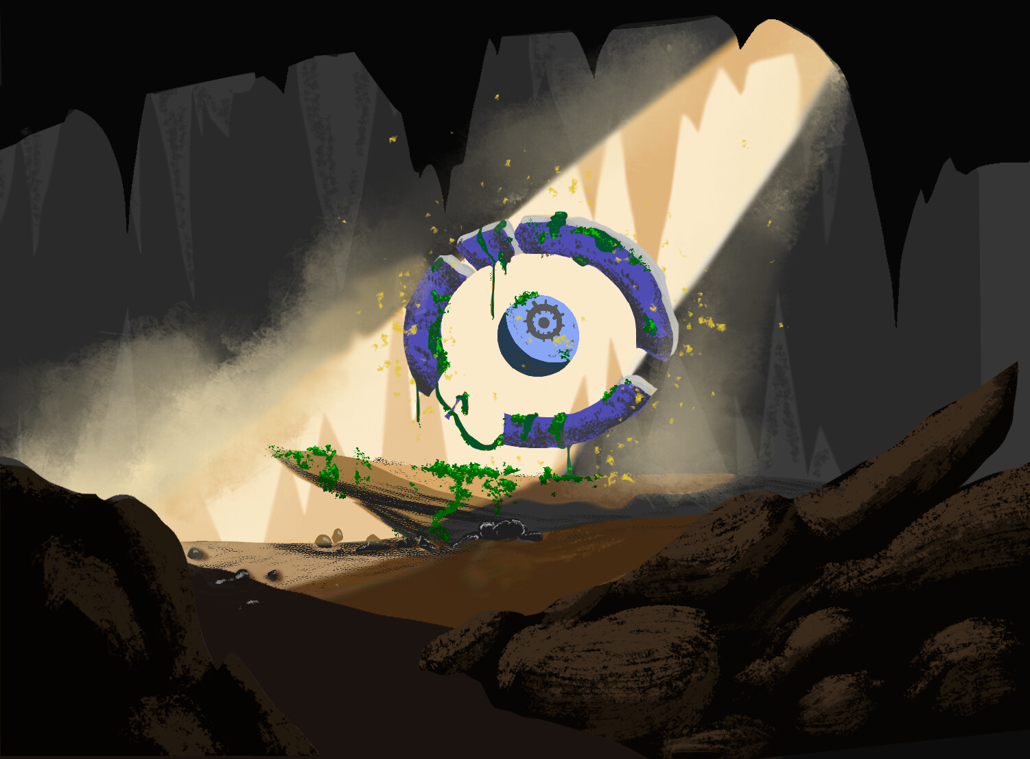 ArtStation - "Unknown Magic Ruin"