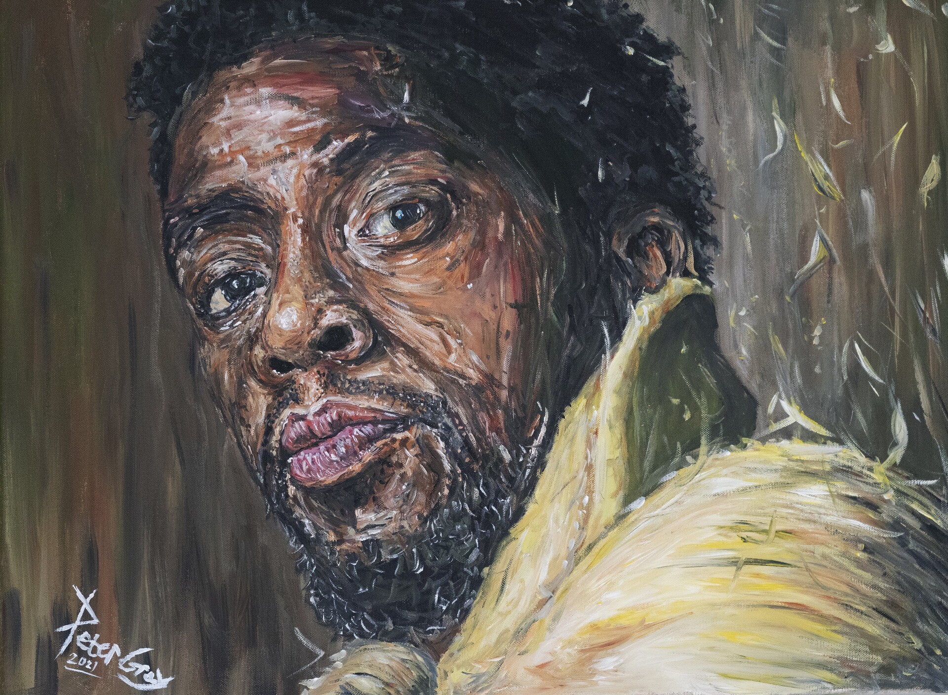 ArtStation - Remember the King - Chadwick Boseman