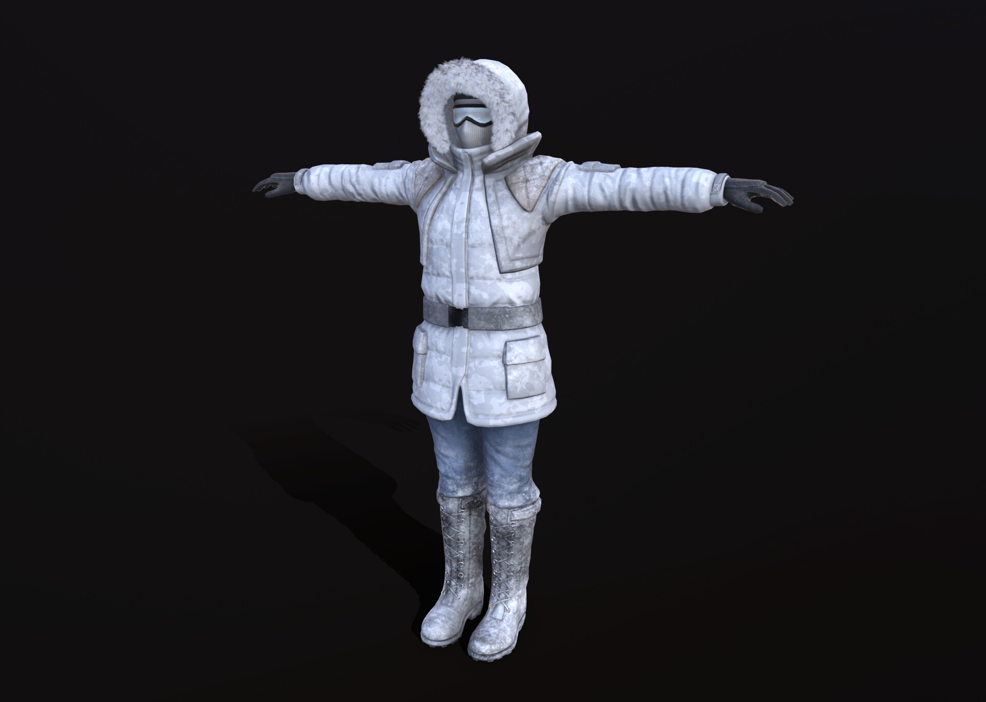 ArtStation - NPC Survivalist 1 | Frost Fear