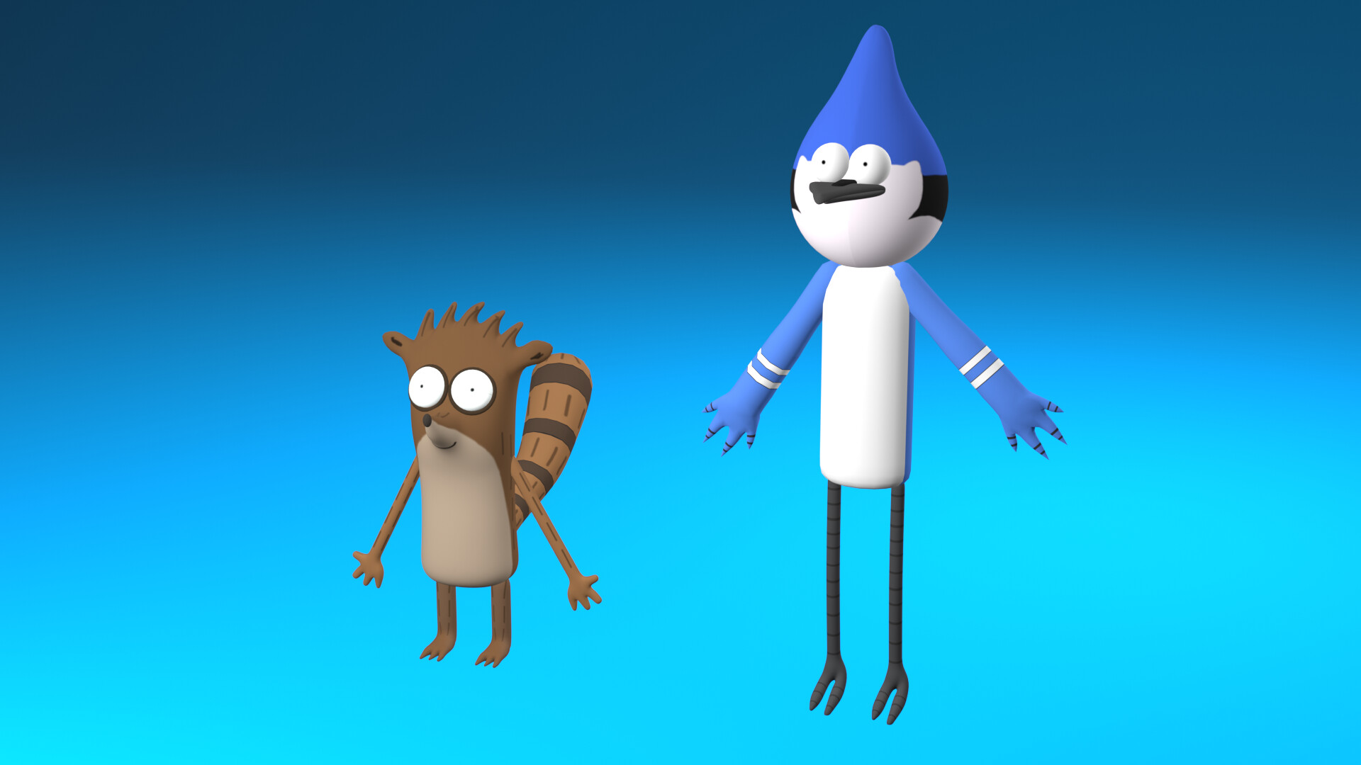 Regular Show Characters Rigby