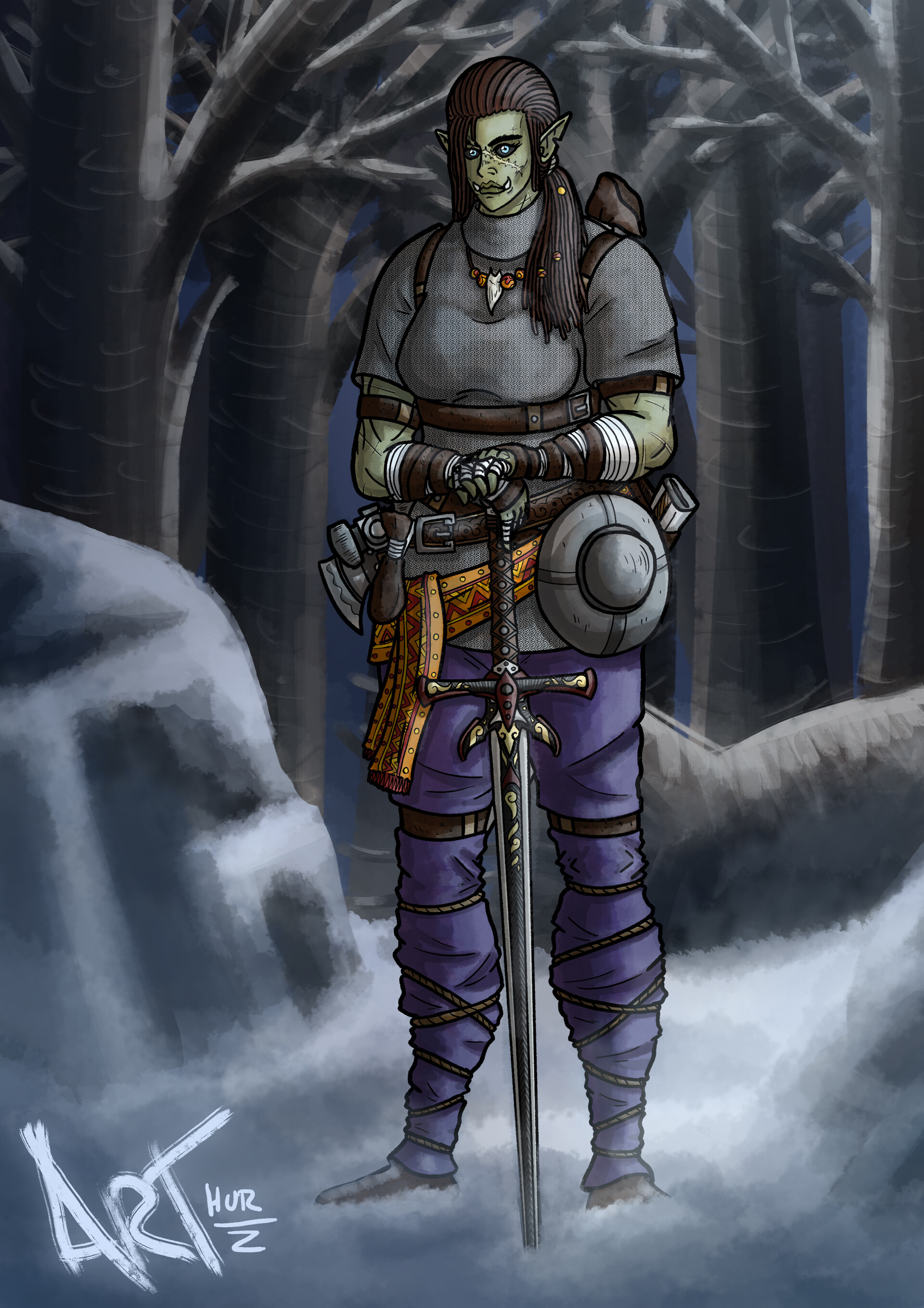 ArtStation - Character design : Kelorak Krivciar