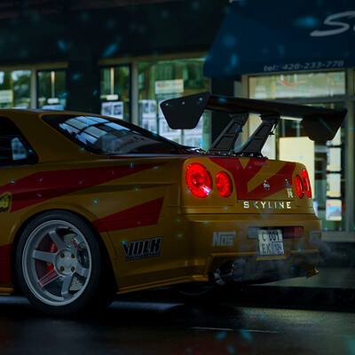 Street Racing Syndicate Skyline