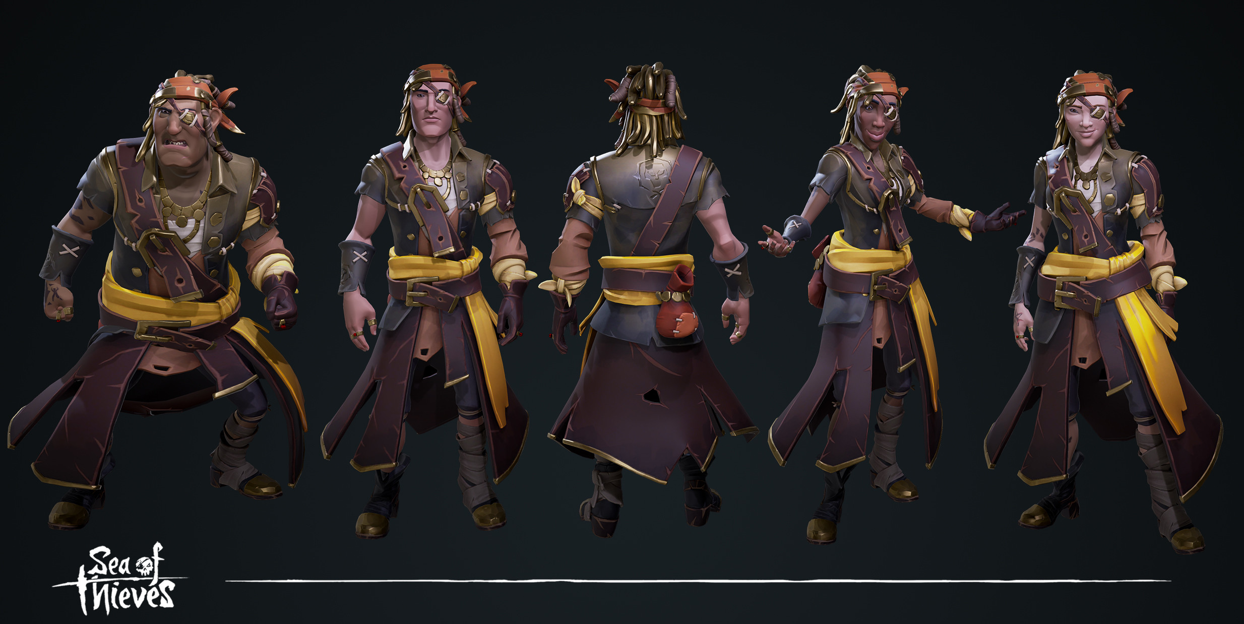 The Art of Lorenzo Melizza - Sea of Thieves - Various items