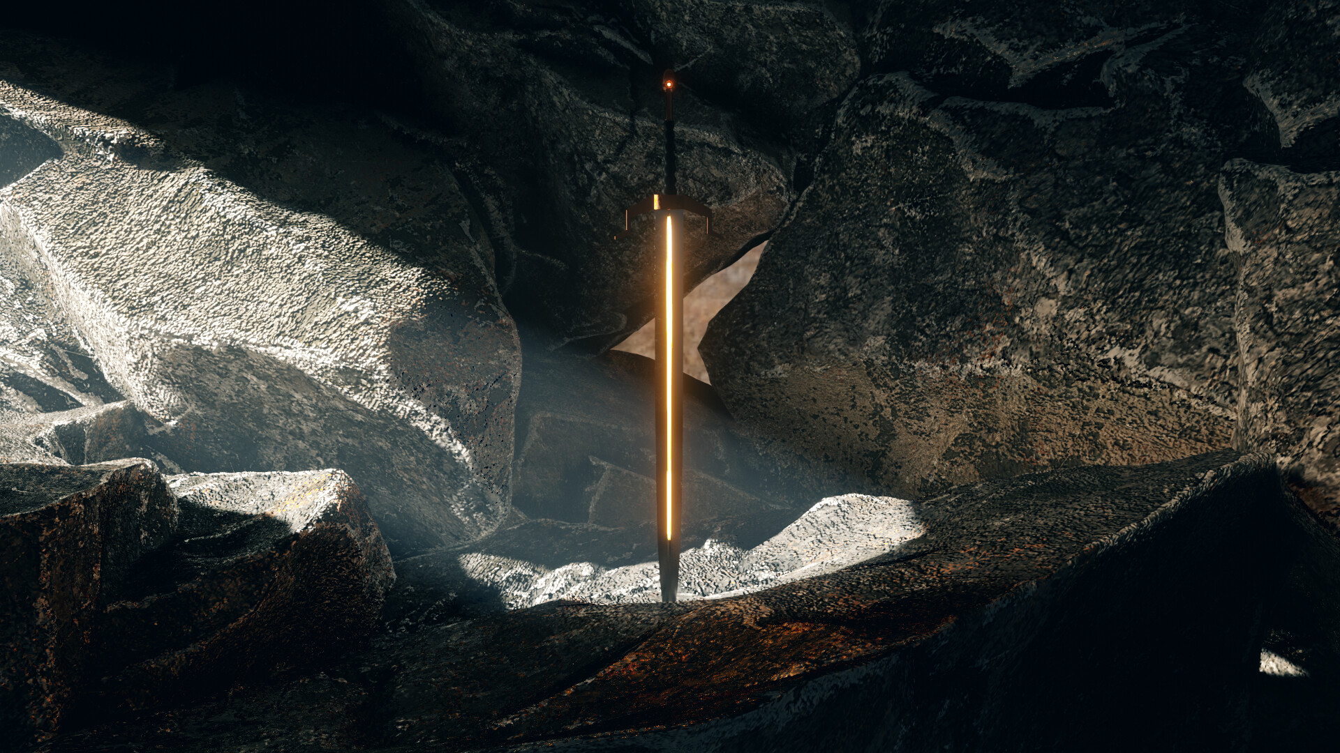 ArtStation - Sword Scene