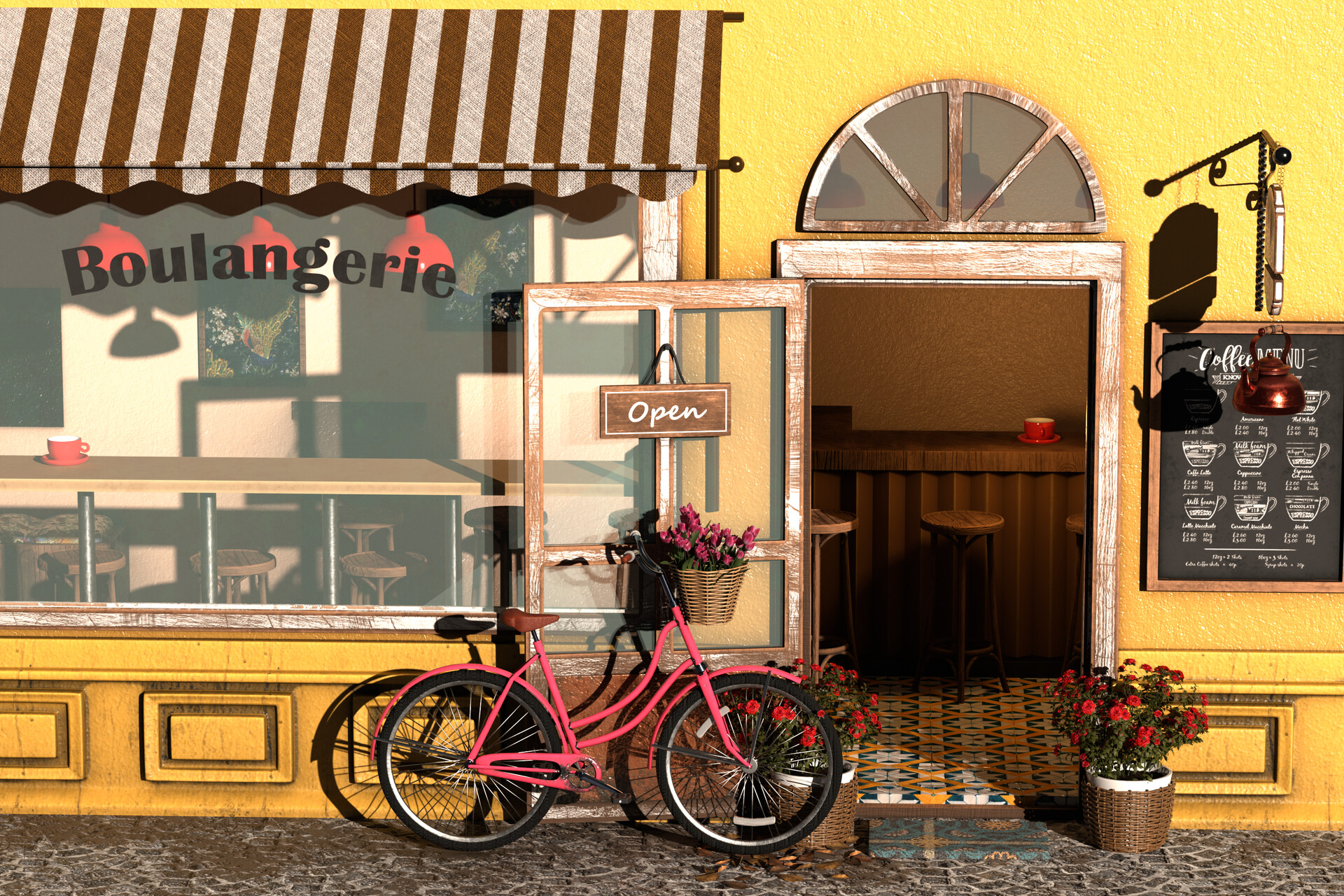 ArtStation - The little cafe