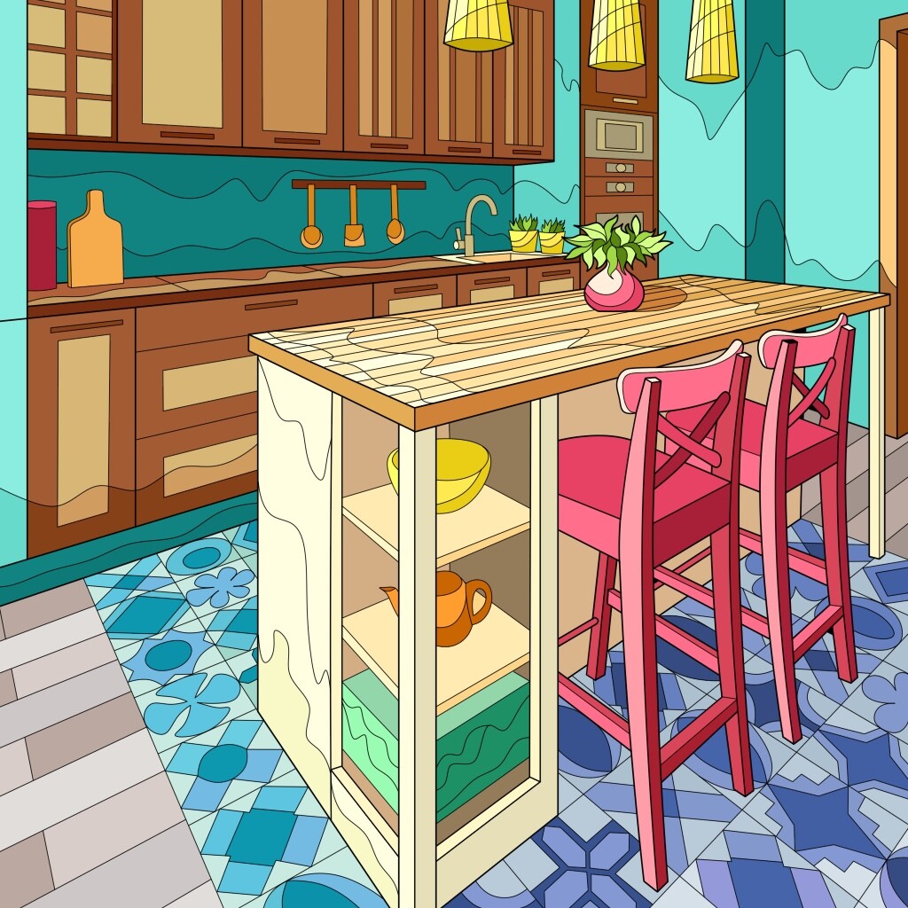 ArtStation - Kitchen Design