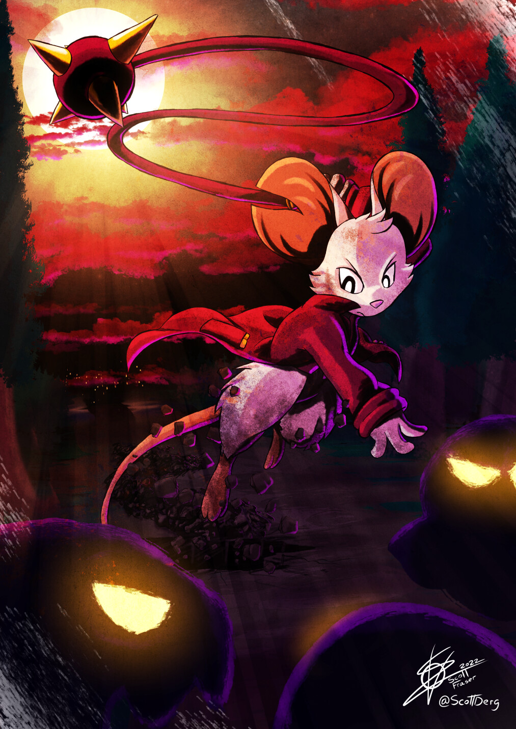 Scott Fraser - Mina the Hollower Fanart