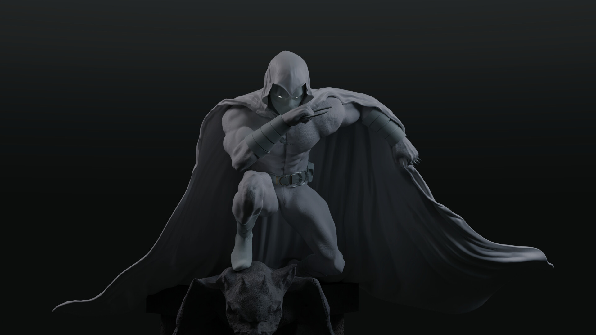 ArtStation - Moon Knight 3D model
