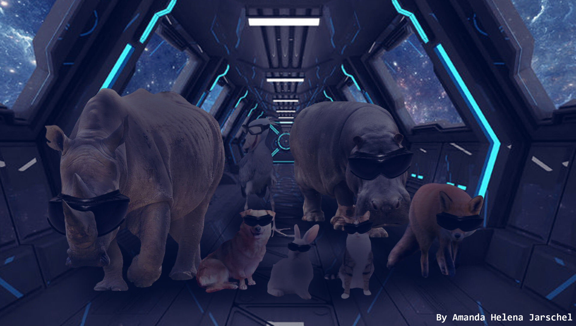 ArtStation - Pets N' Space Concept