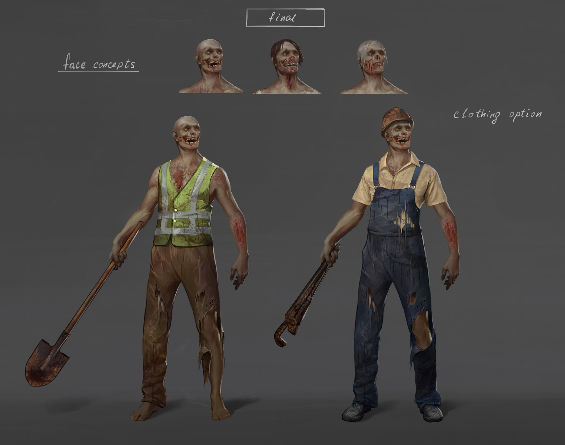 ArtStation - Zombie_concept