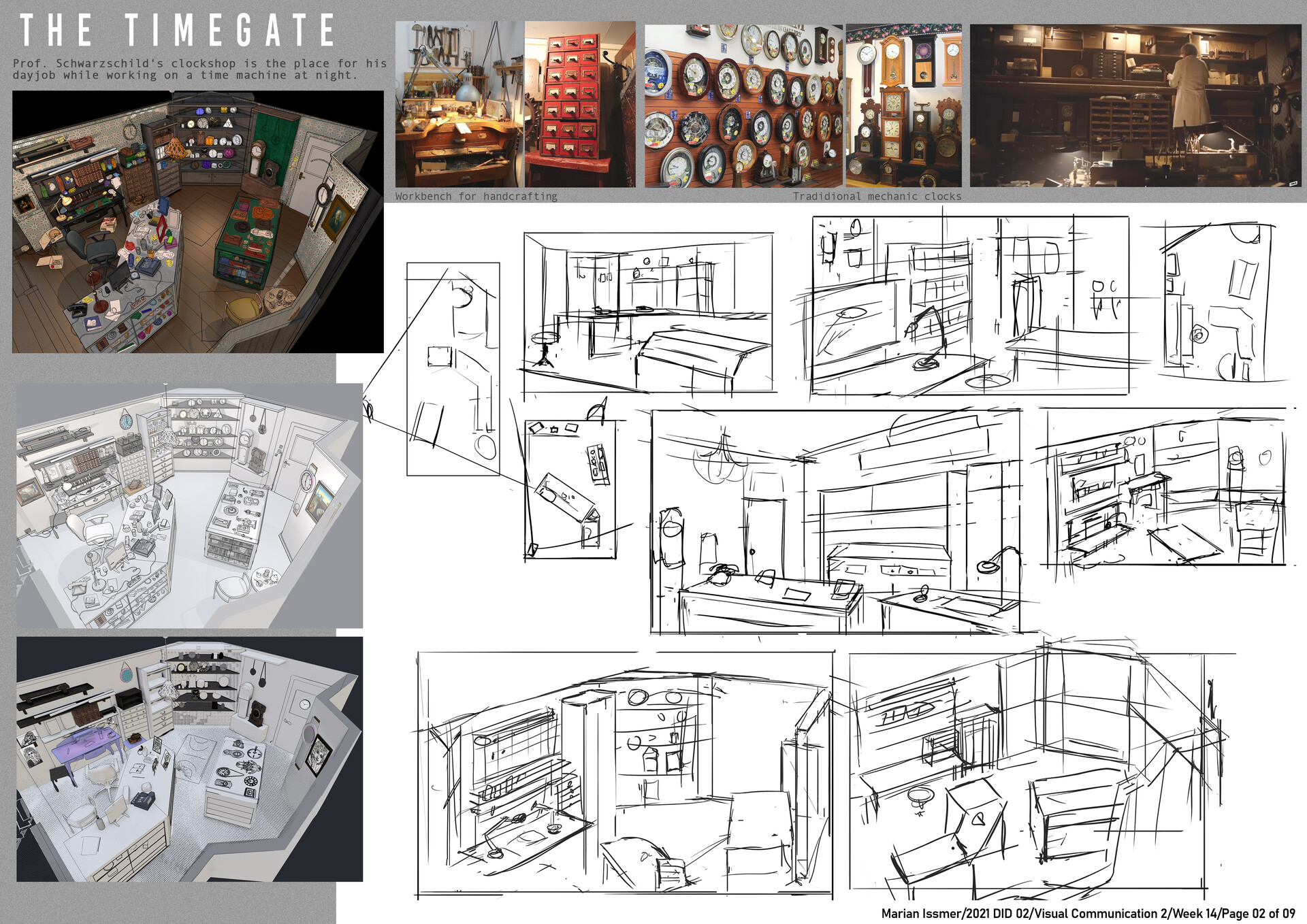 marian berlin - FZD Term 2 Project – The Timegate