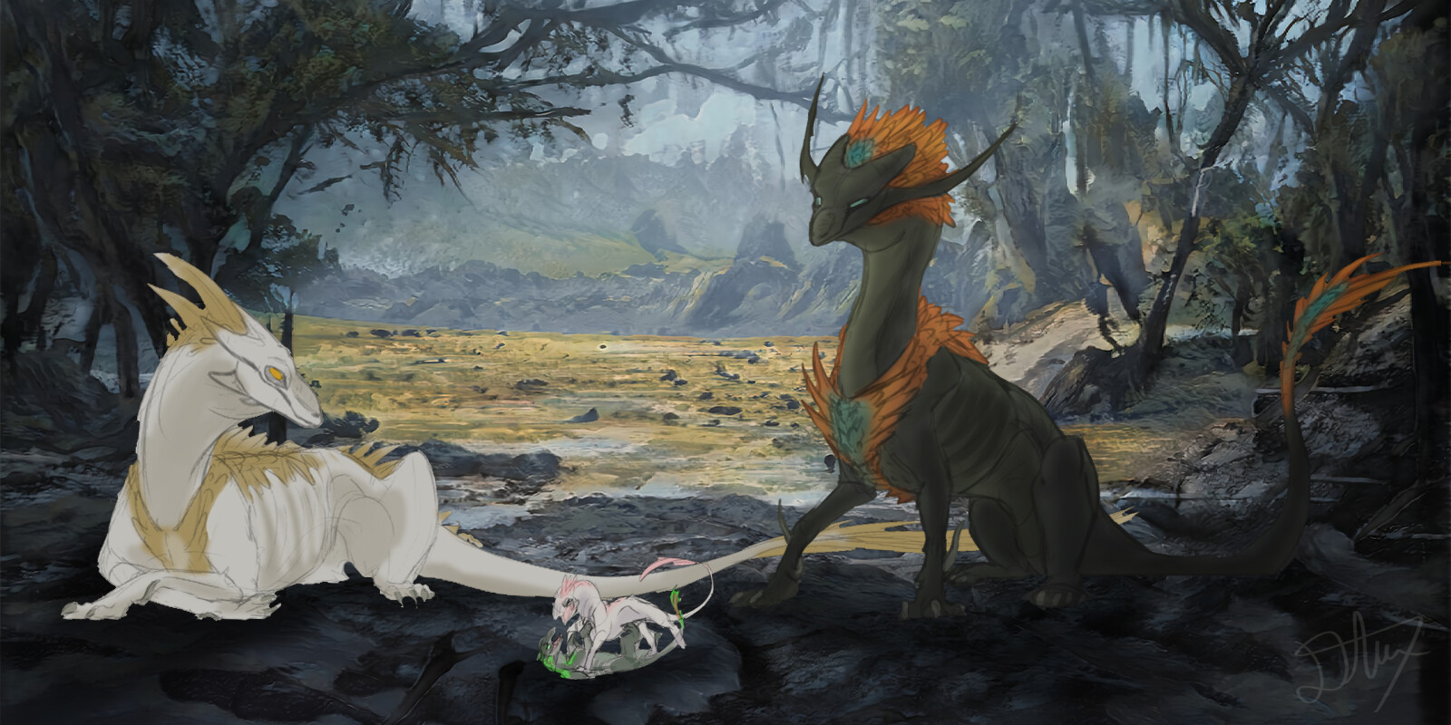 ArtStation - Family Den