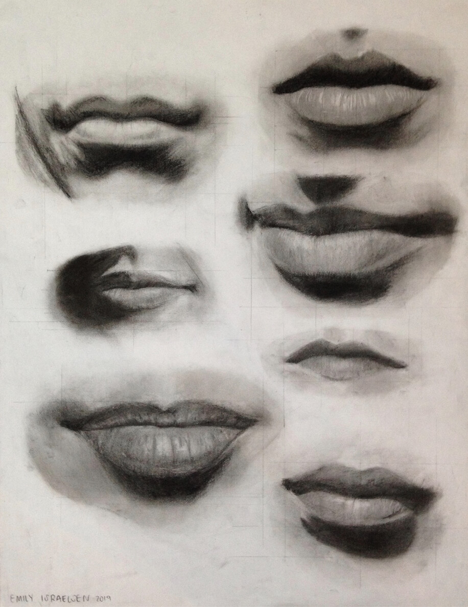 ArtStation - Lips study