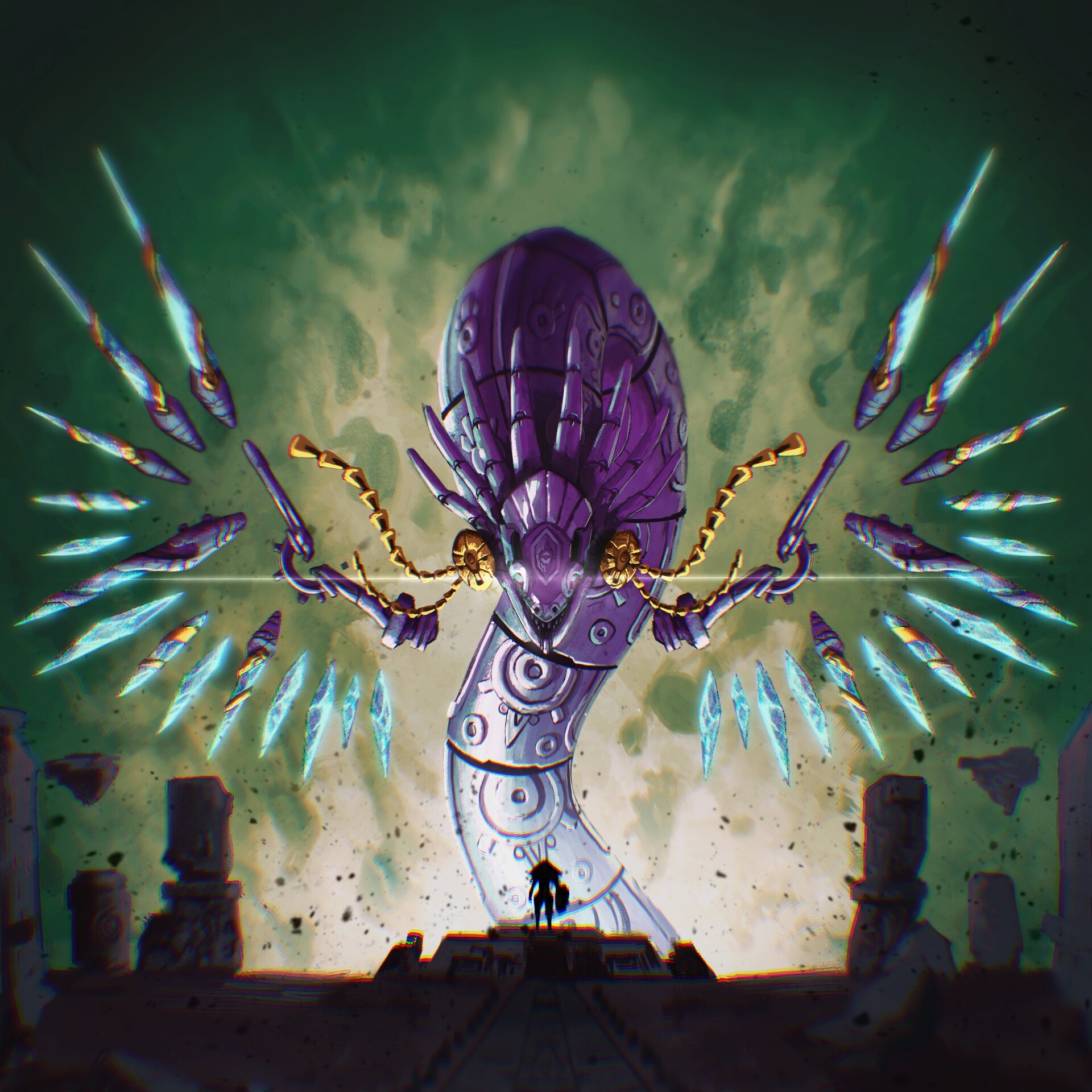 Terraria Destroyer Fan Art