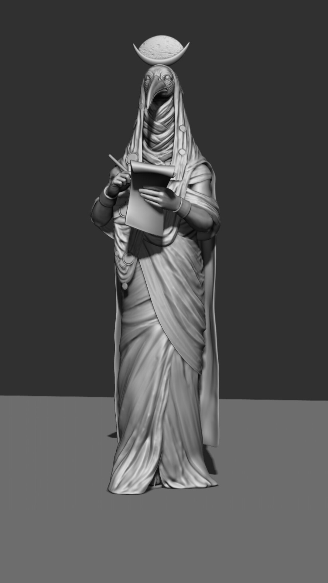 ArtStation - Egyptian Gods Statues (Works in progress)