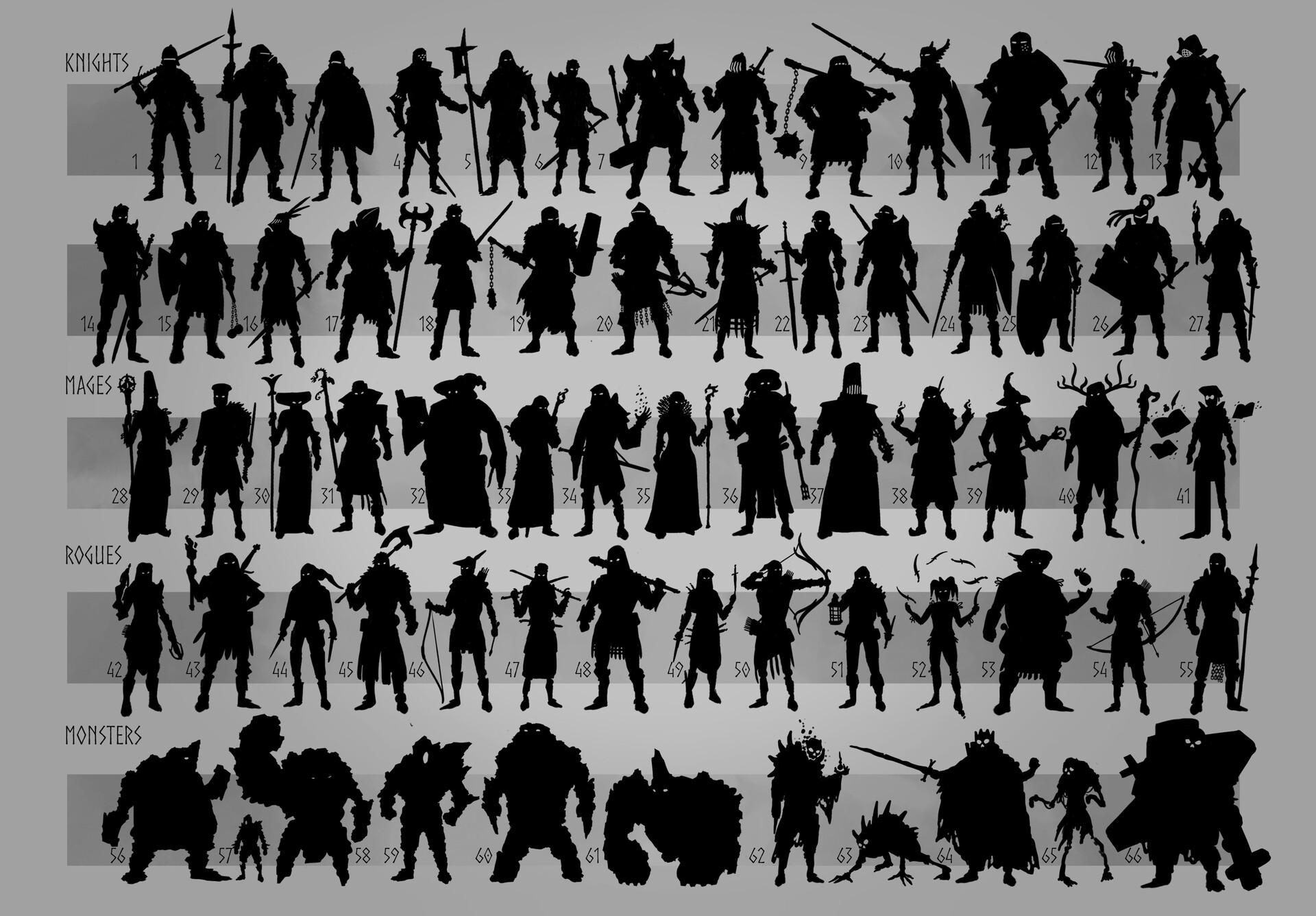ArtStation - Character Thumbnails