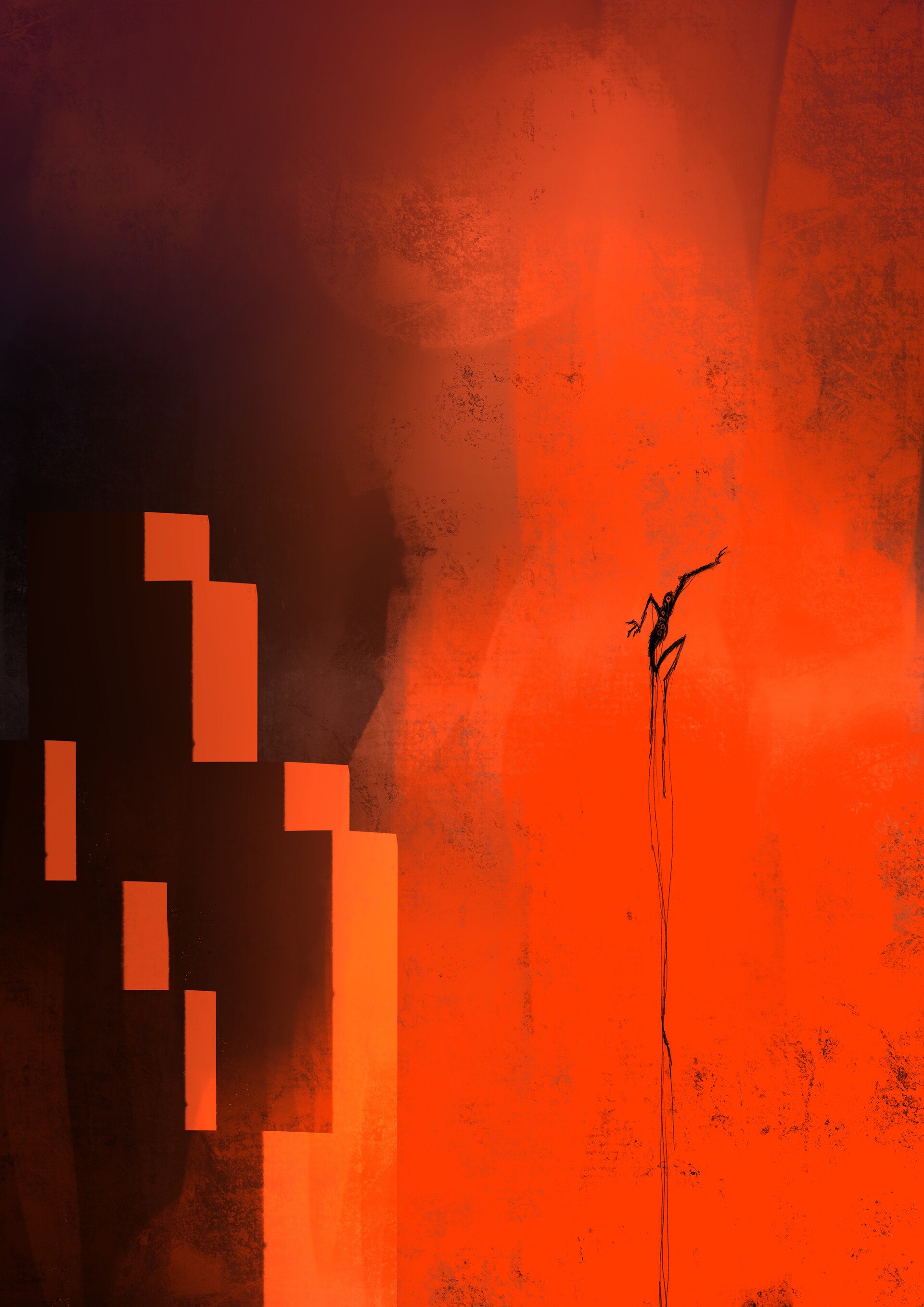 ArtStation - Fire ghost