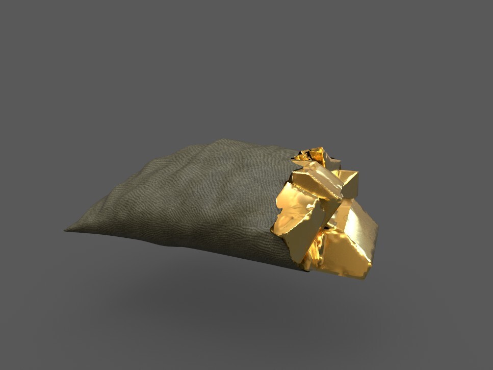 ArtStation - 3D MODELING GOLD