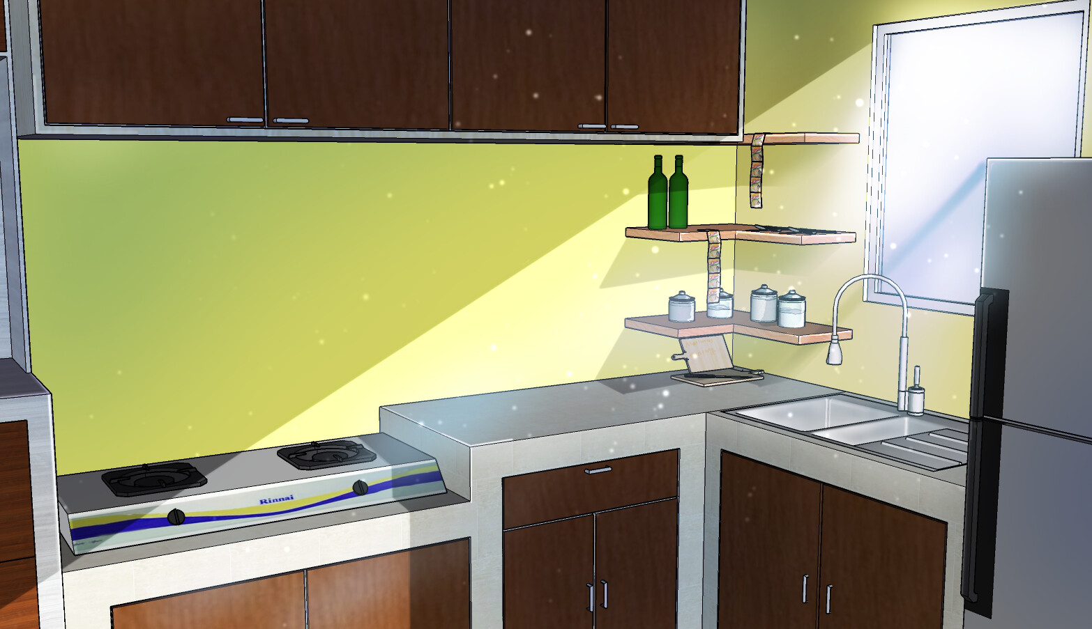 ArtStation - Webtoon/Comic 3D Background