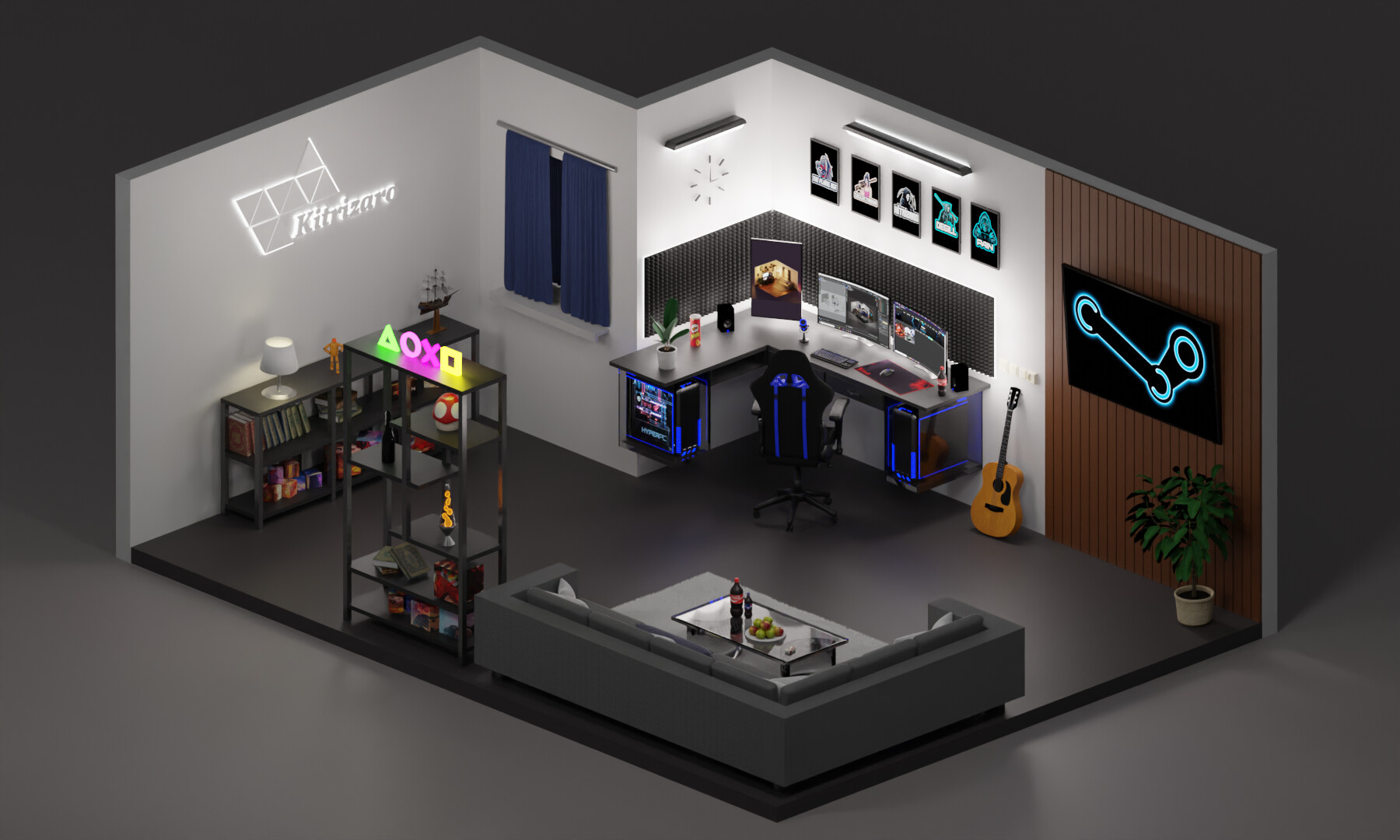 ArtStation - Designer's Room